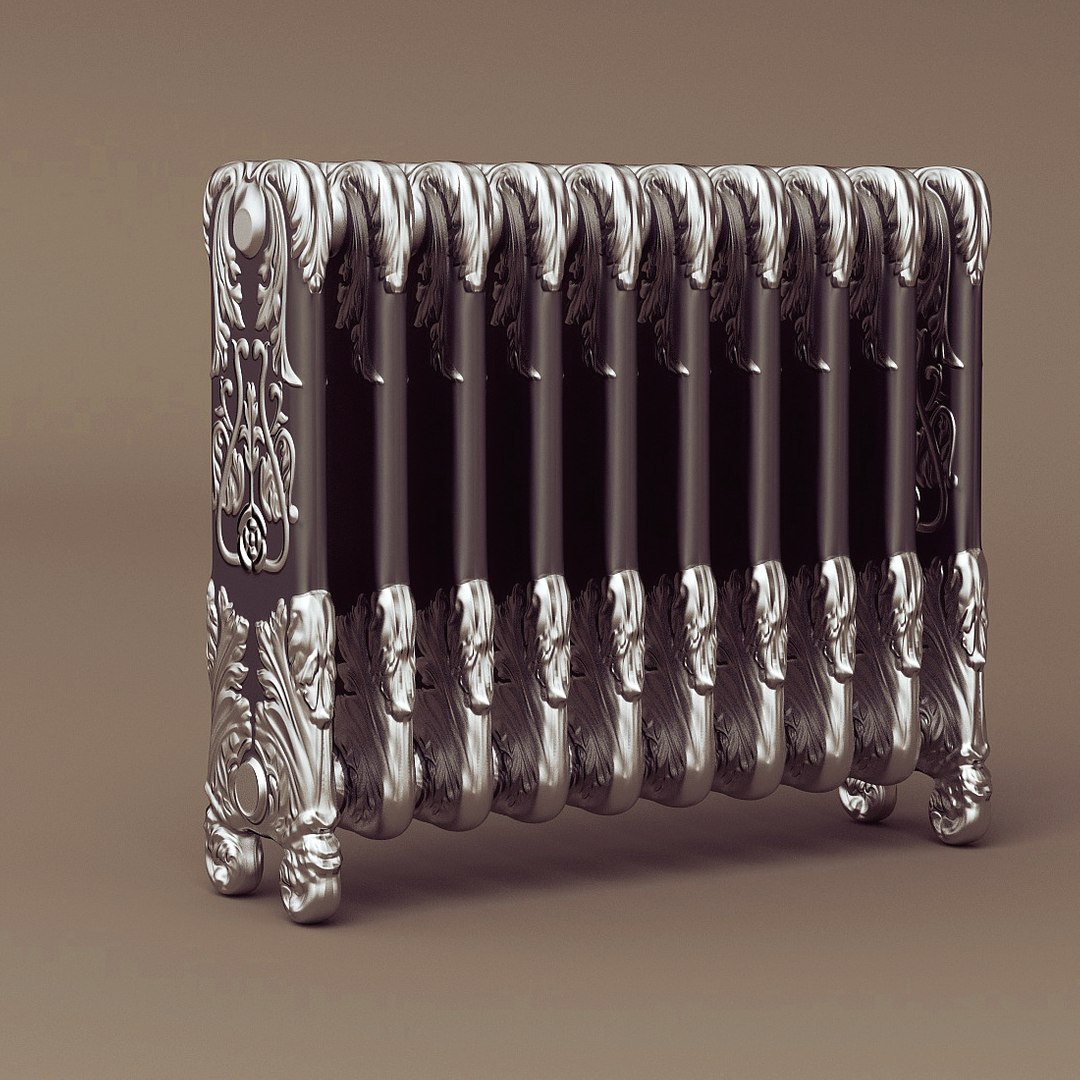 3d Classic Radiator Model