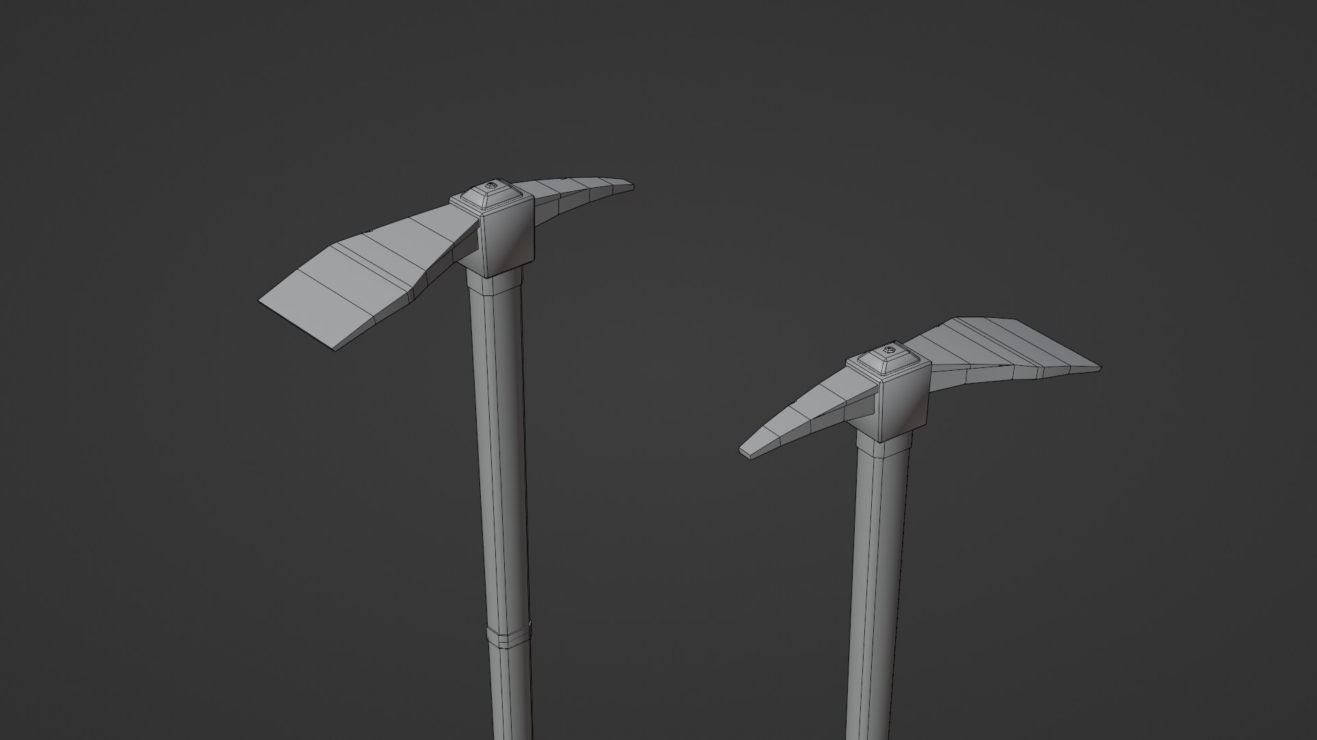 Hoe - Silver 3D - TurboSquid 2163879