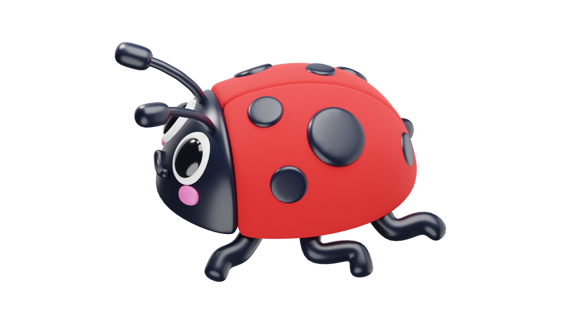 3D Ladybug - TurboSquid 2316233