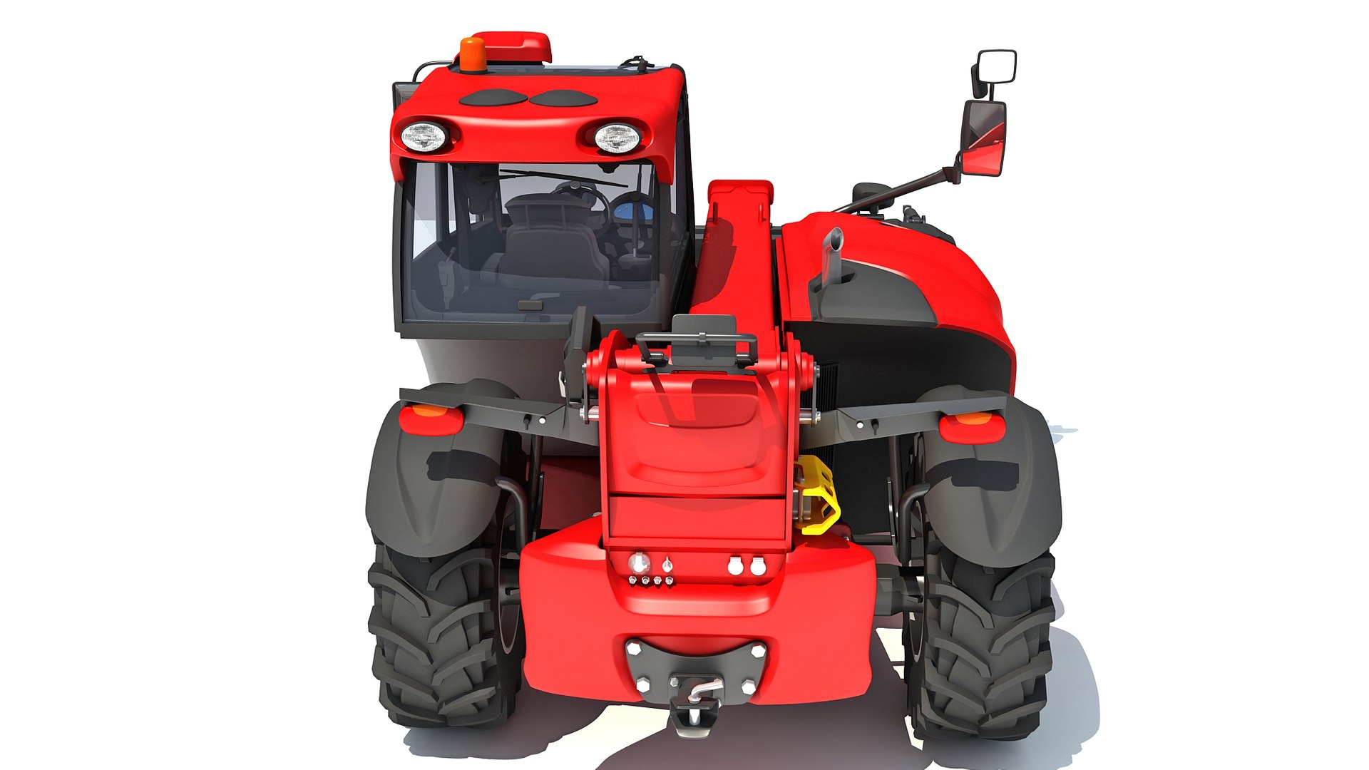 3D Manitou Telehandler - TurboSquid 1673091