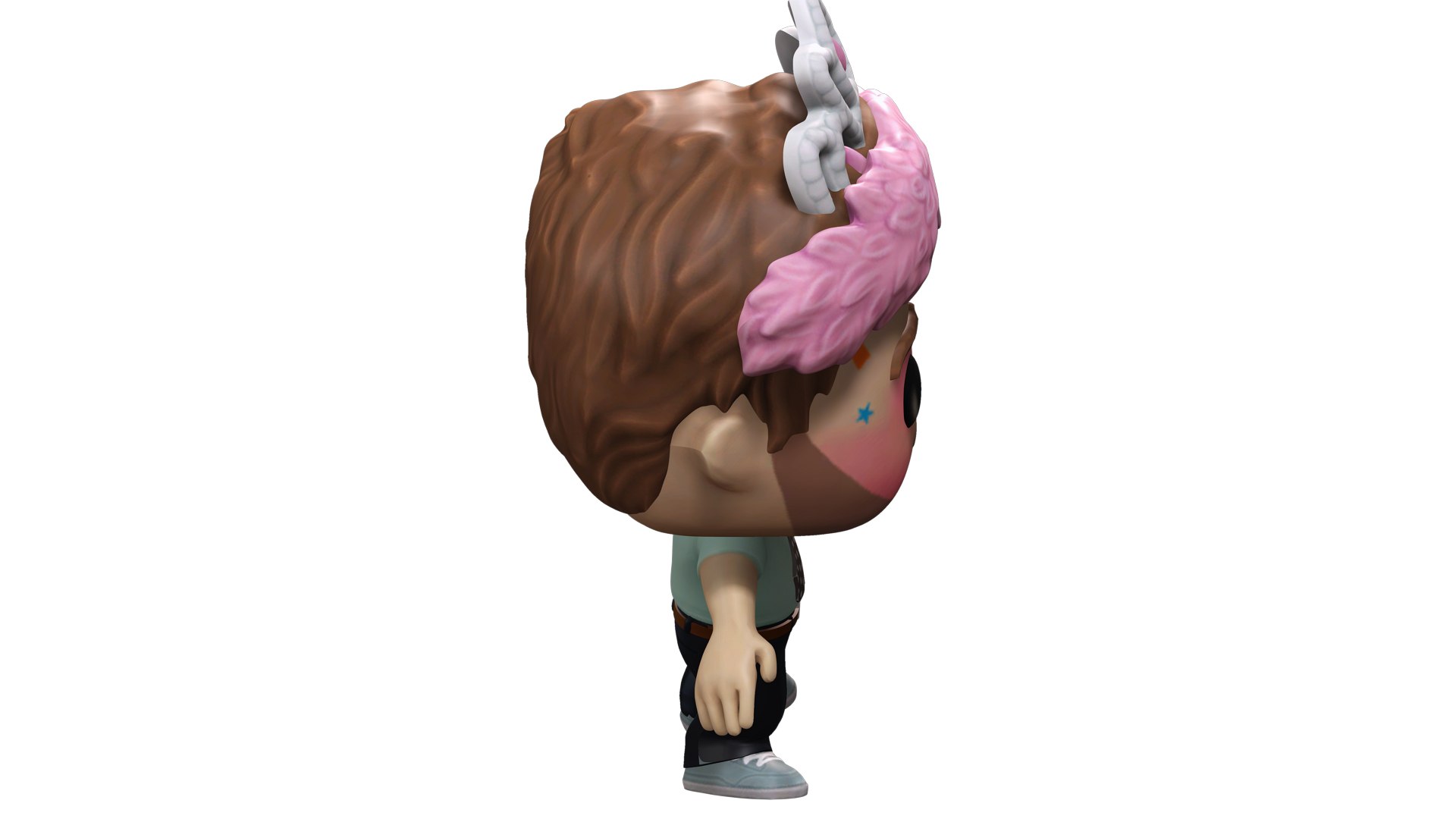 Funko Style Crowned Dab Character Printable 3D Model 3D Model ...