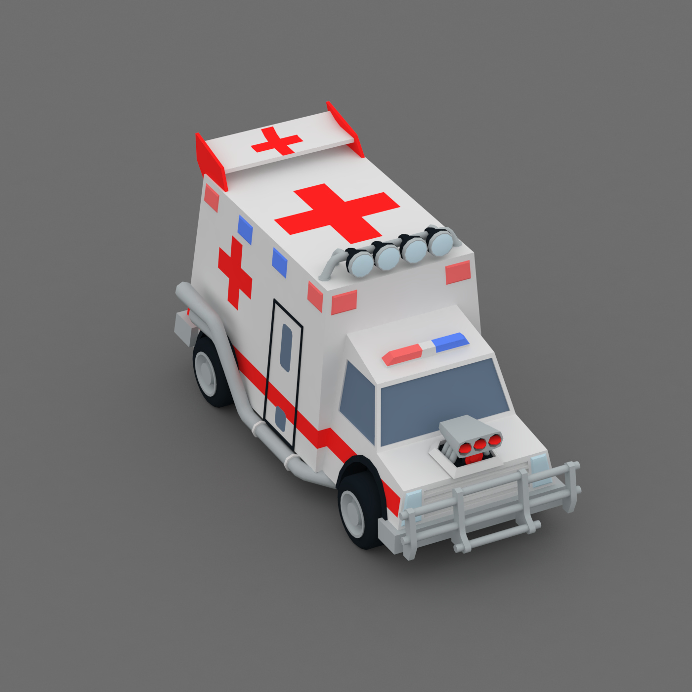 Modelo 3d Colección De Coches Low Poly Toon Turbosquid 1297836