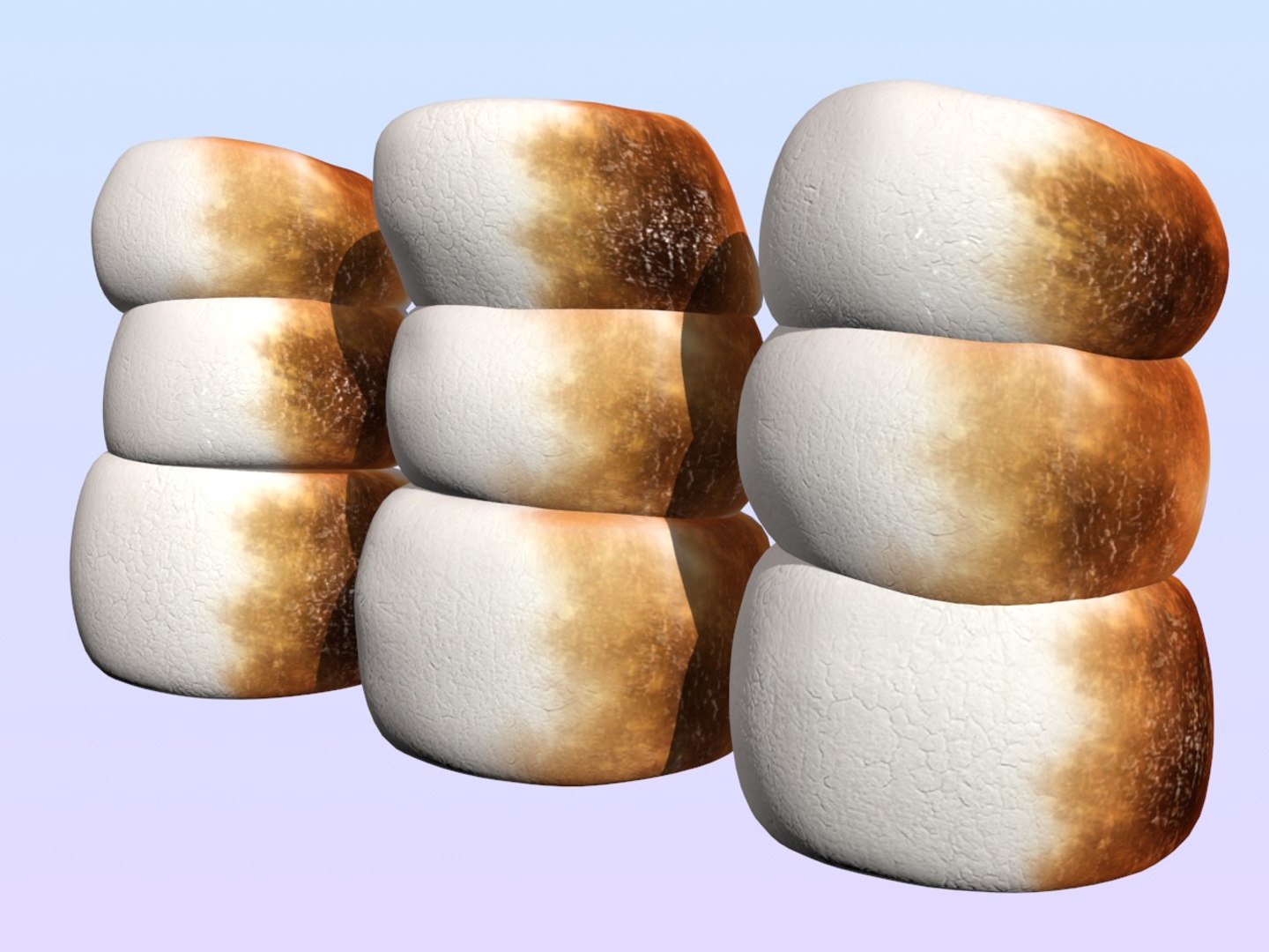 Marshmallows Burned Max