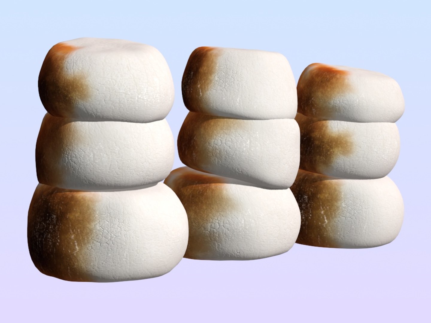 Marshmallows Burned Max