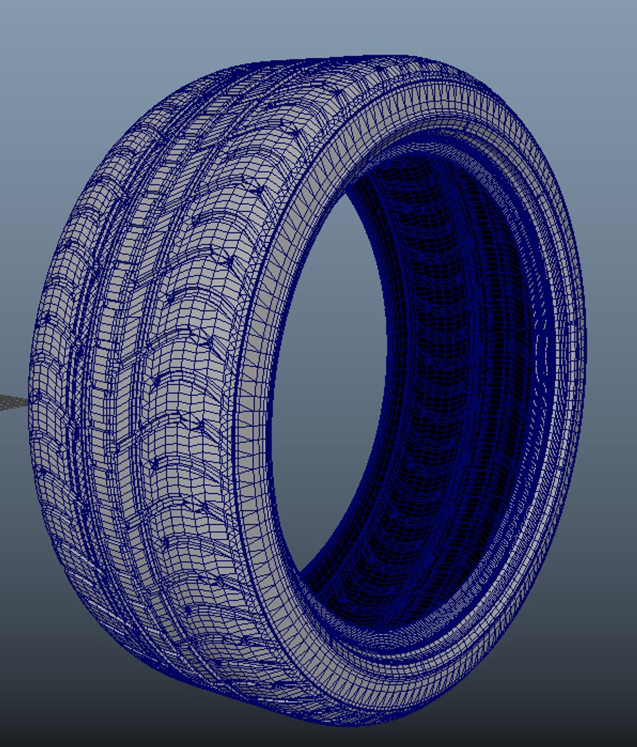 Car Tire 3D Model - TurboSquid 1488778