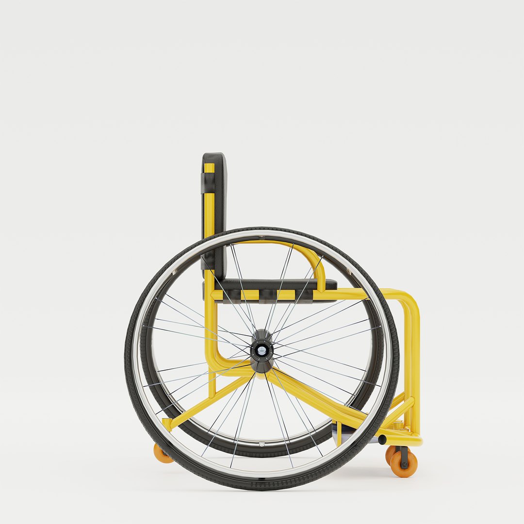 3D Sport Wheelchair Paralympic Equipment - TurboSquid 1478665