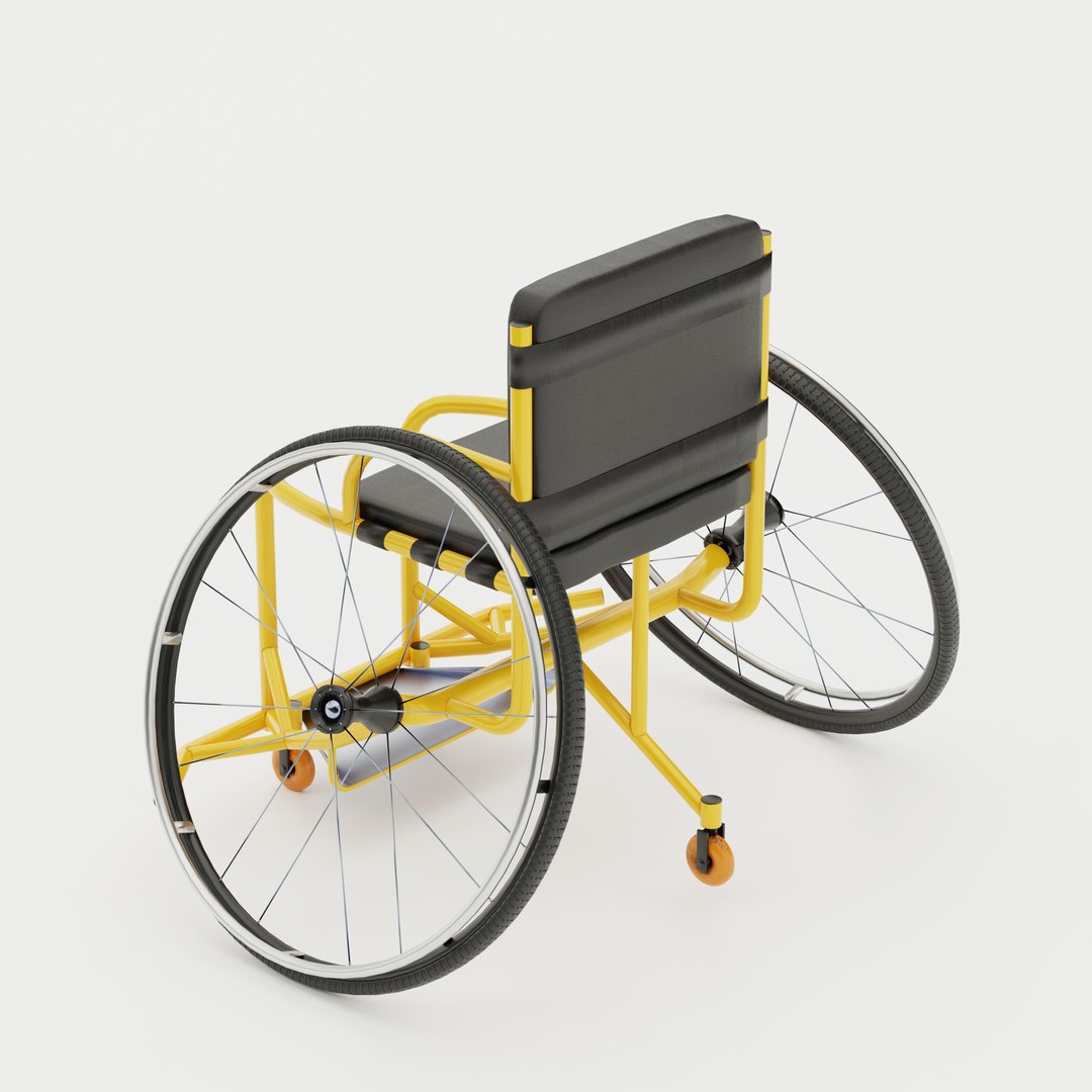 3D Sport Wheelchair Paralympic Equipment - TurboSquid 1478665