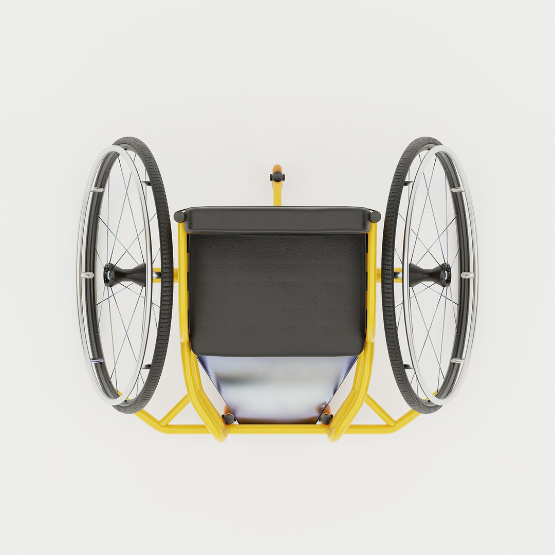 3D Sport Wheelchair Paralympic Equipment - TurboSquid 1478665