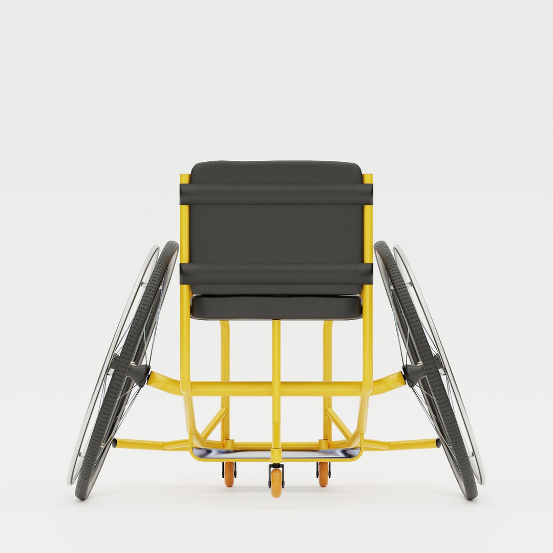 3D Sport Wheelchair Paralympic Equipment - TurboSquid 1478665