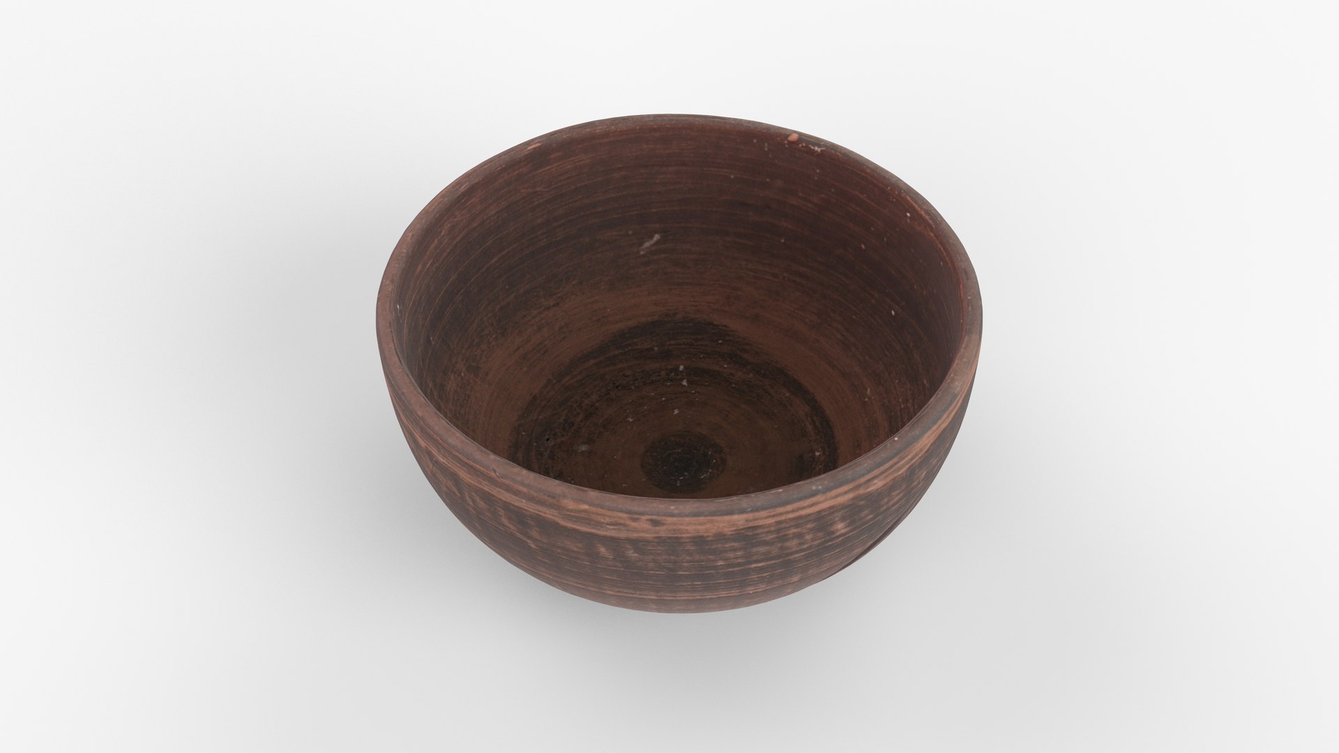 Photorealistic 3D Scan Of Deep Clay Bowl Plate Model - TurboSquid 2367577