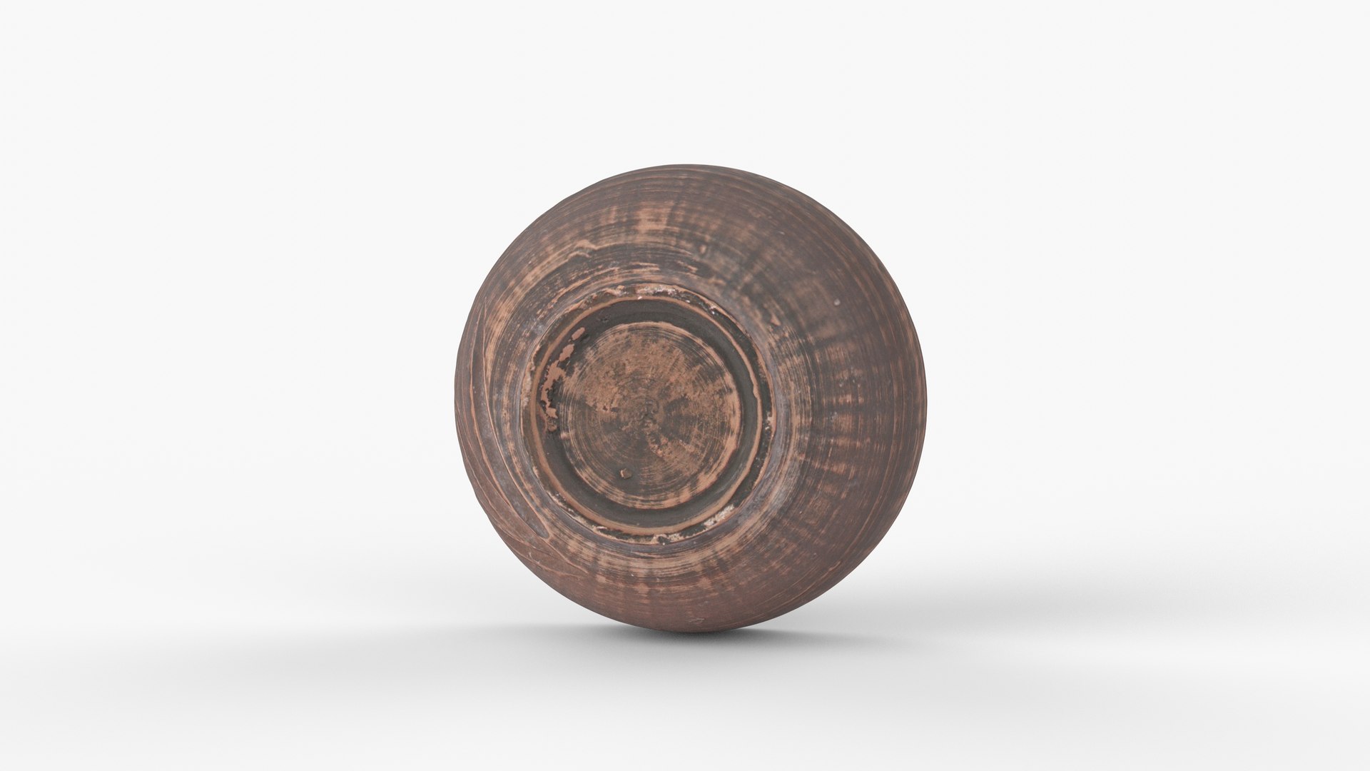 Photorealistic 3D Scan Of Deep Clay Bowl Plate Model - TurboSquid 2367577