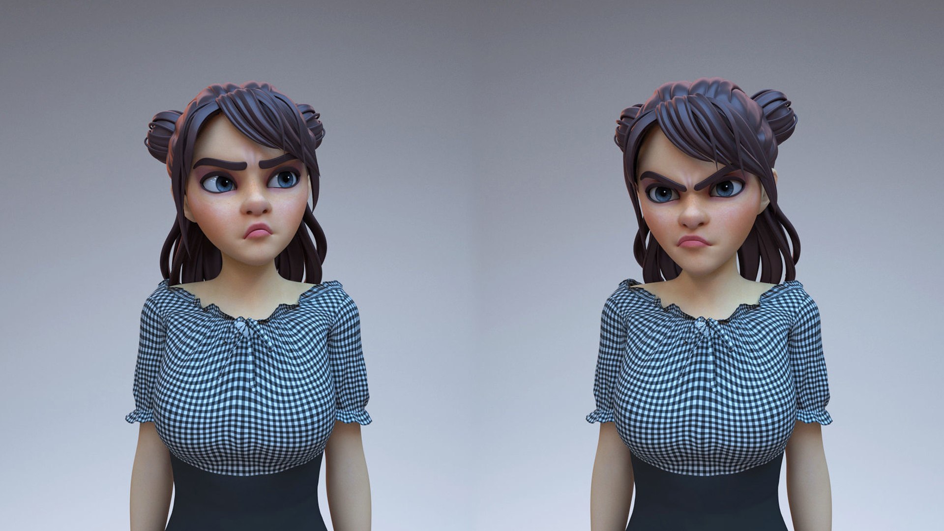 3d Cartoon Mom Turbosquid 2098817