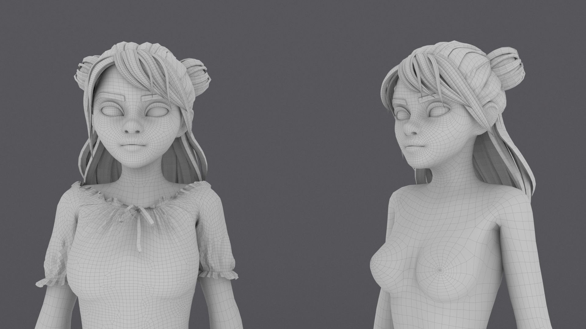 3d Cartoon Mom Turbosquid 2098817