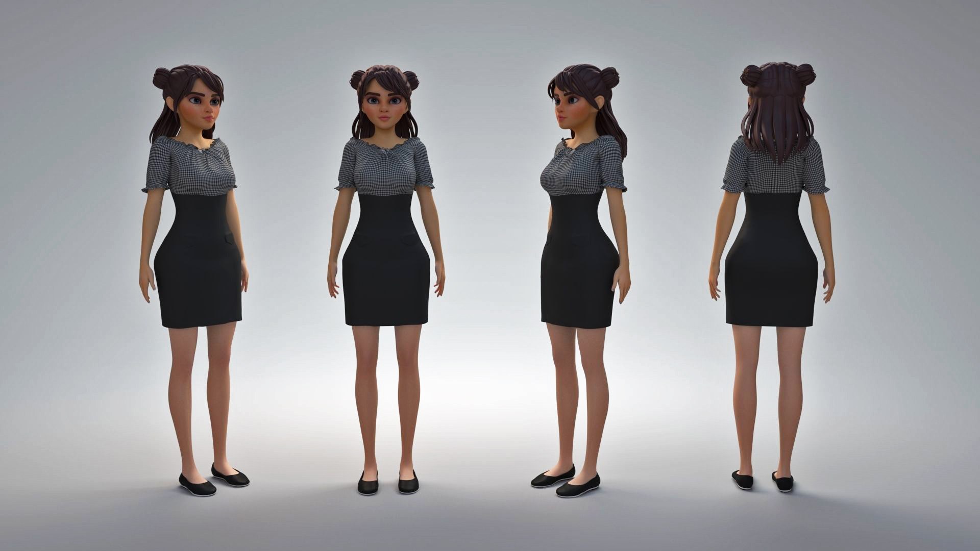 3d Cartoon Mom Turbosquid 2098817