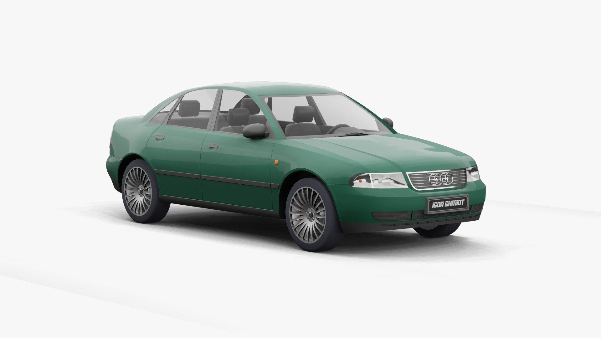 Audi A4 B5 1996 lowpoly 3D model - TurboSquid 1964274