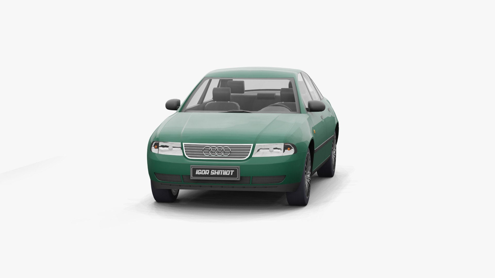 Audi A4 B5 1996 lowpoly 3D model - TurboSquid 1964274