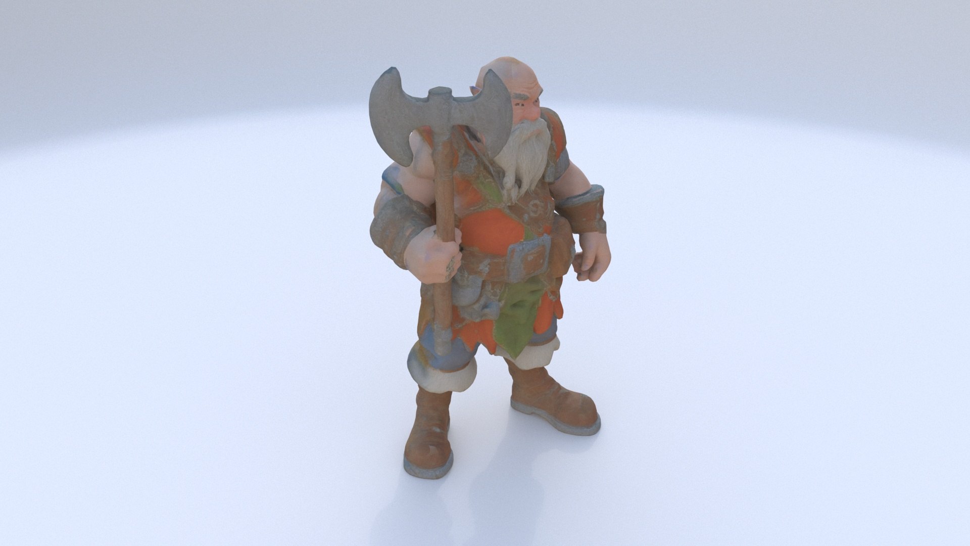 3D Dwarf 1 Model - TurboSquid 2331122