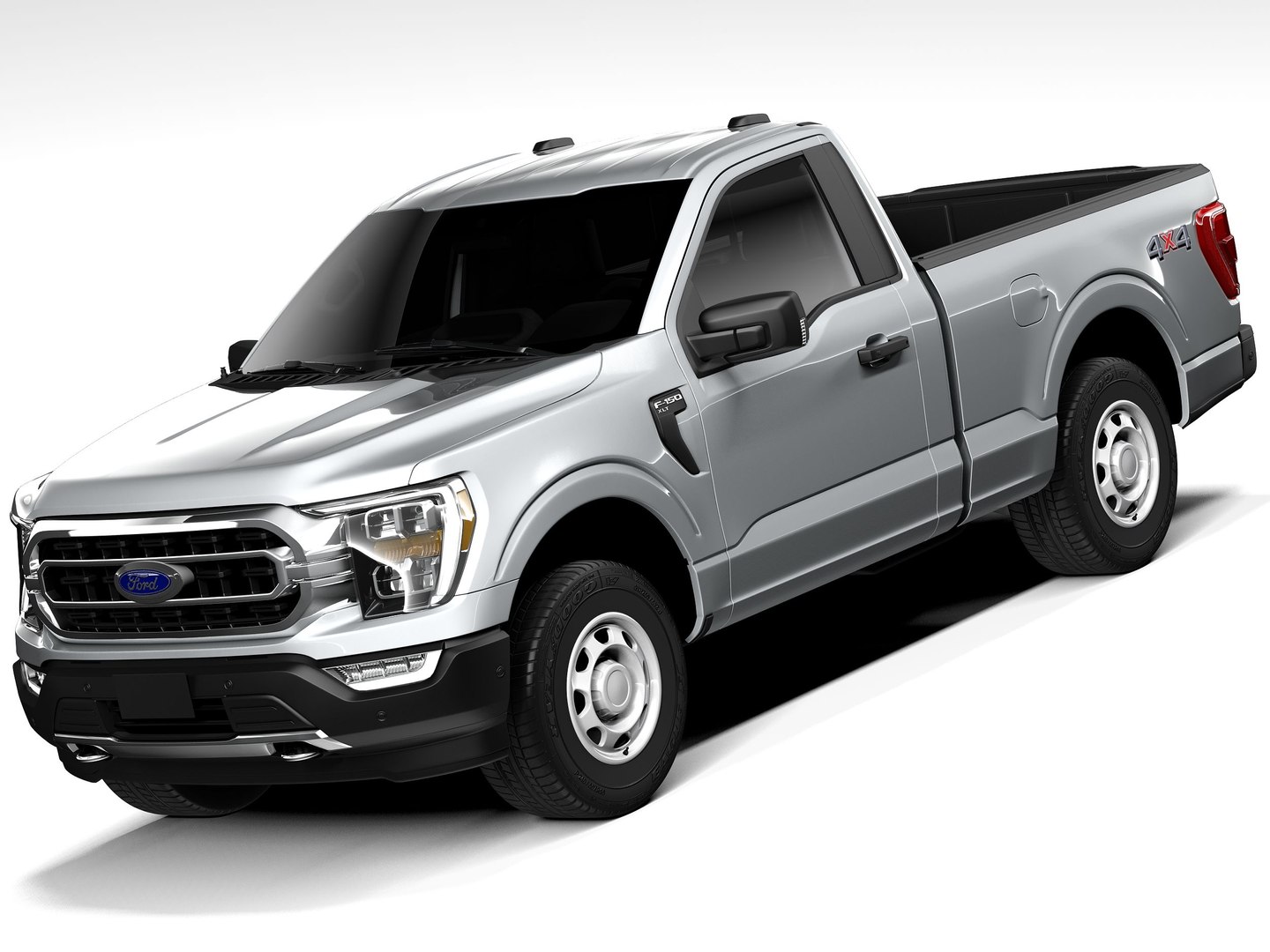 3D Ford F-150 Base 2022 - TurboSquid 2222129