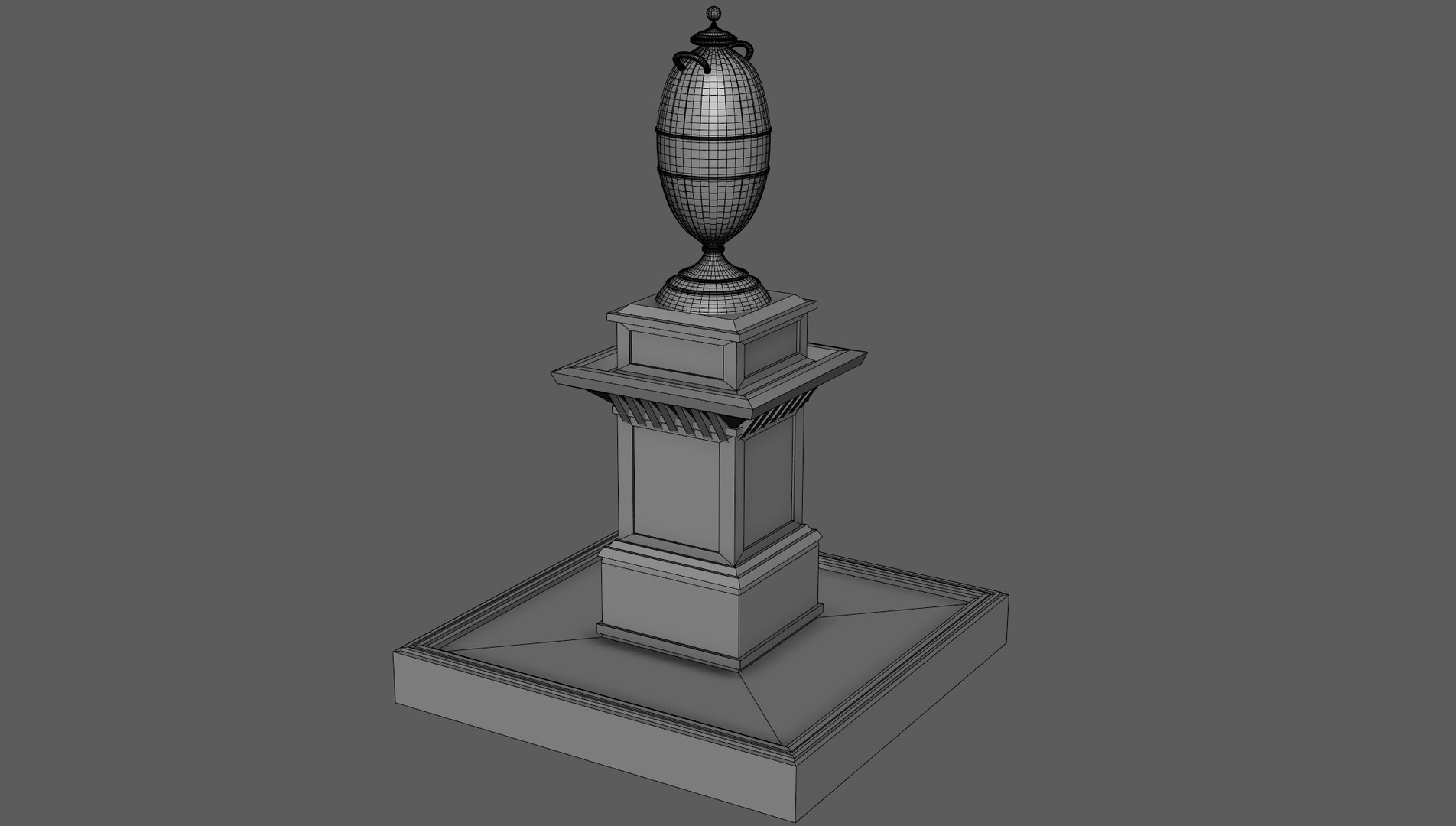 Free Fantasy Ancient Golden Urn Model - TurboSquid 2255308