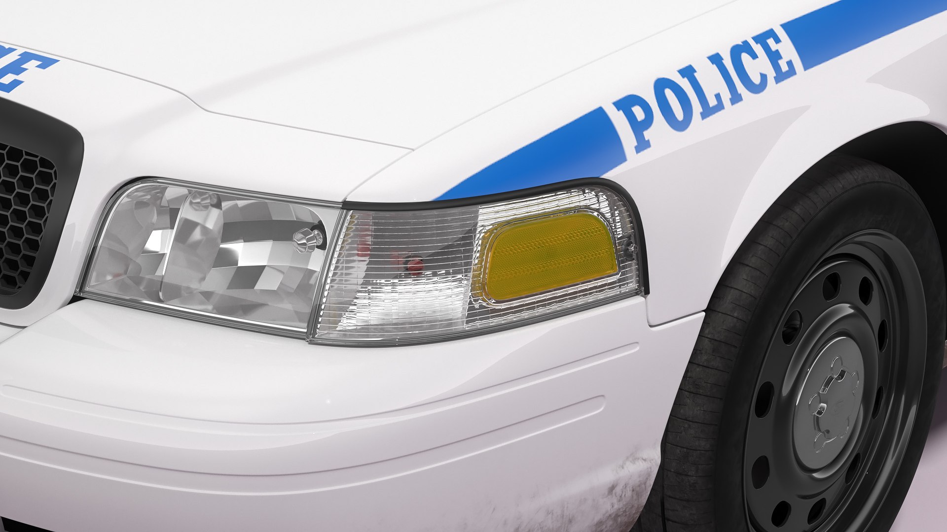 Ford Crown Victoria New York Police Model - TurboSquid 2211532