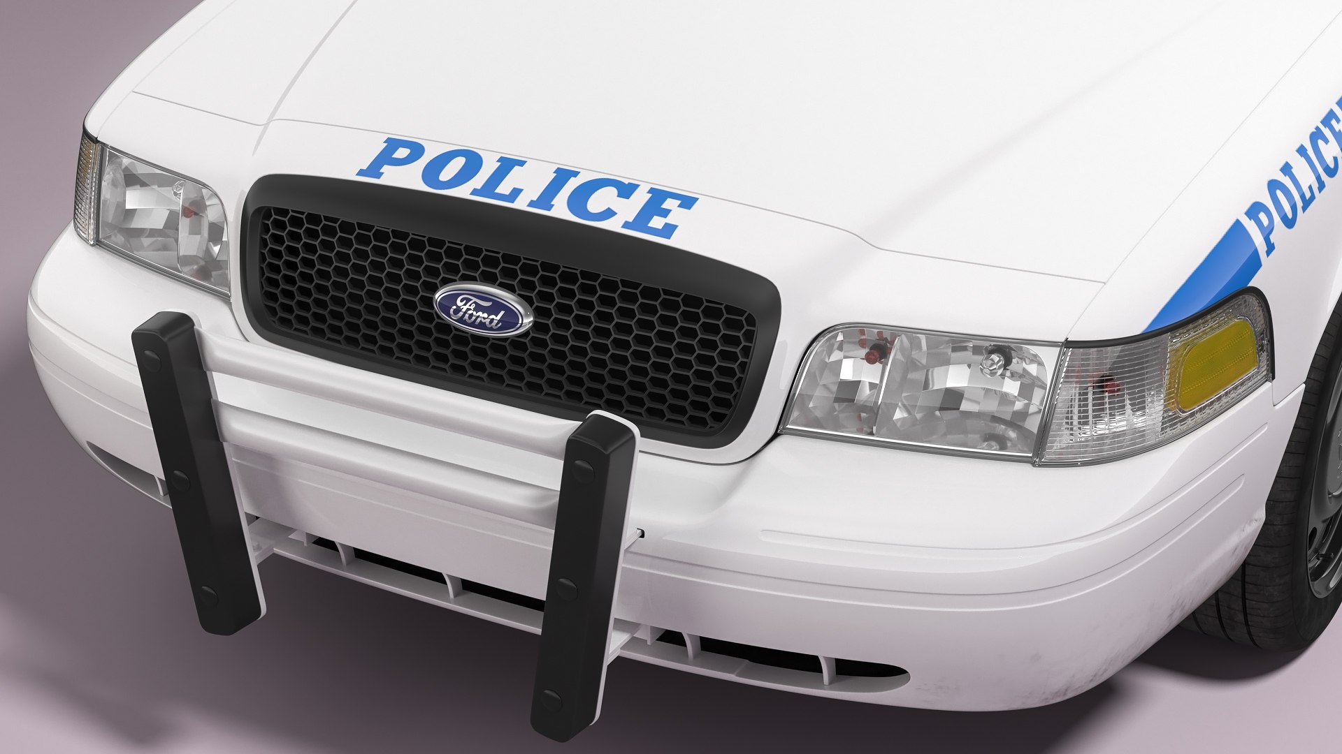 Ford Crown Victoria New York Police Model - TurboSquid 2211532