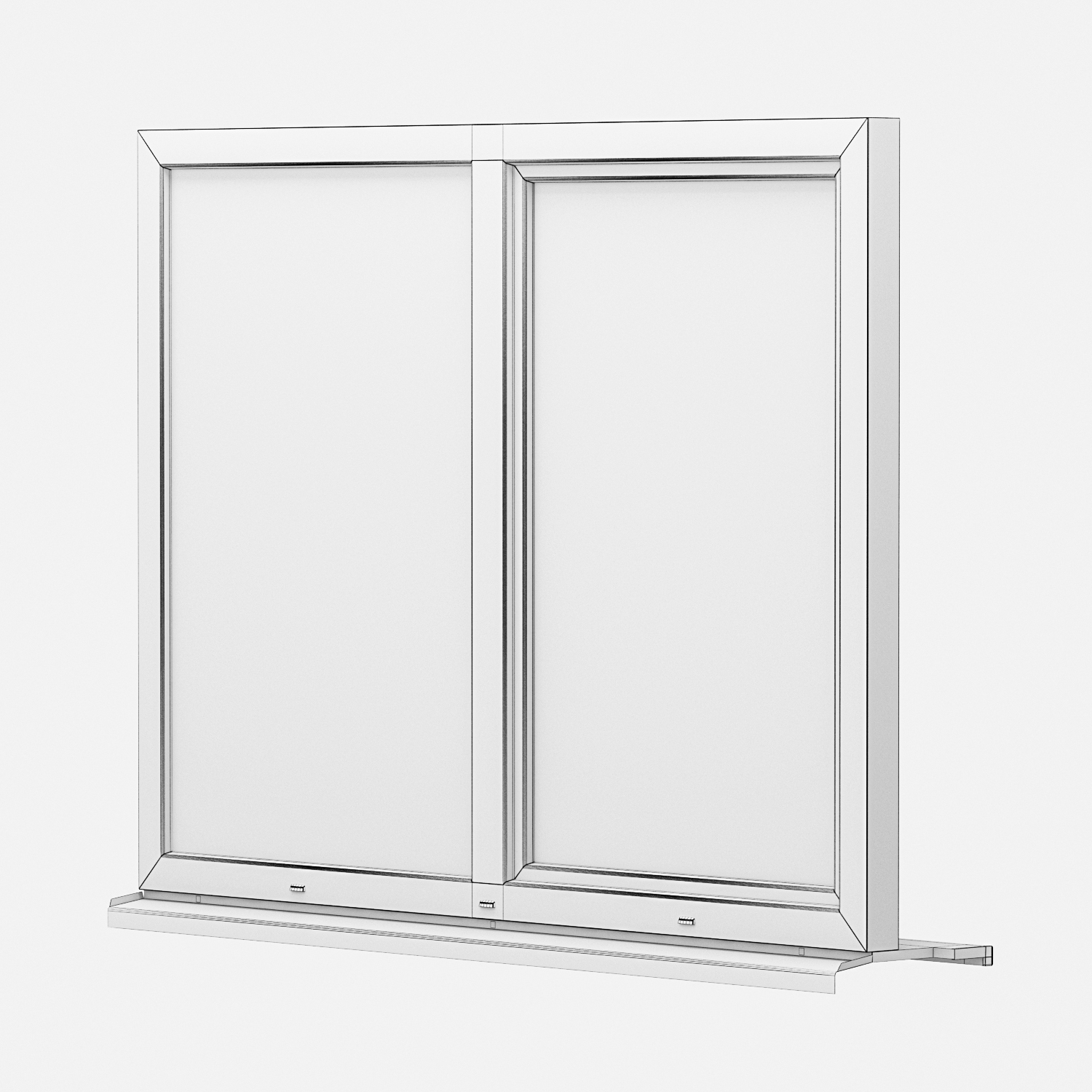 3D model windows interior exterior - TurboSquid 1545212