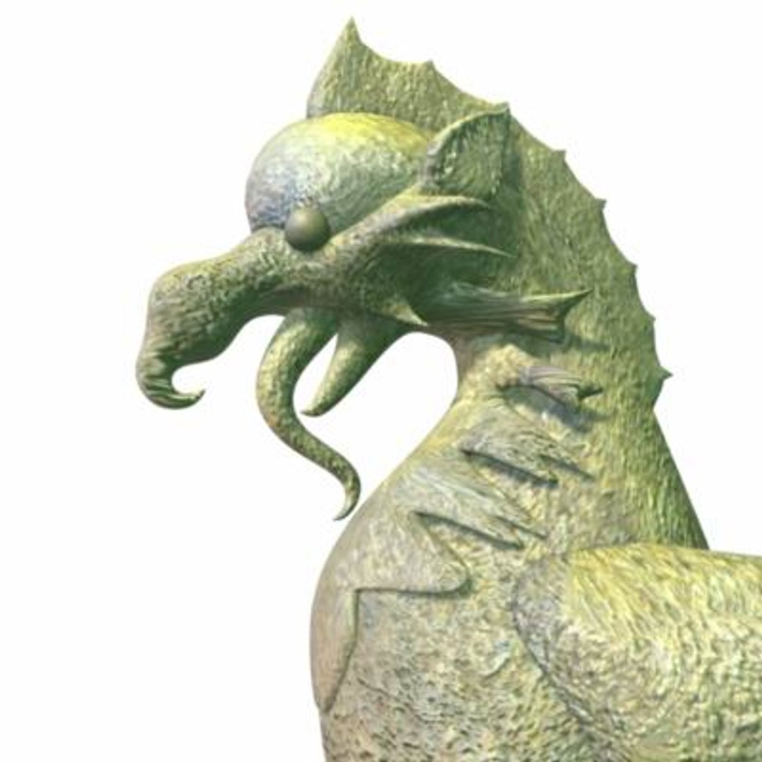 Stone Gargoyle 3d Model