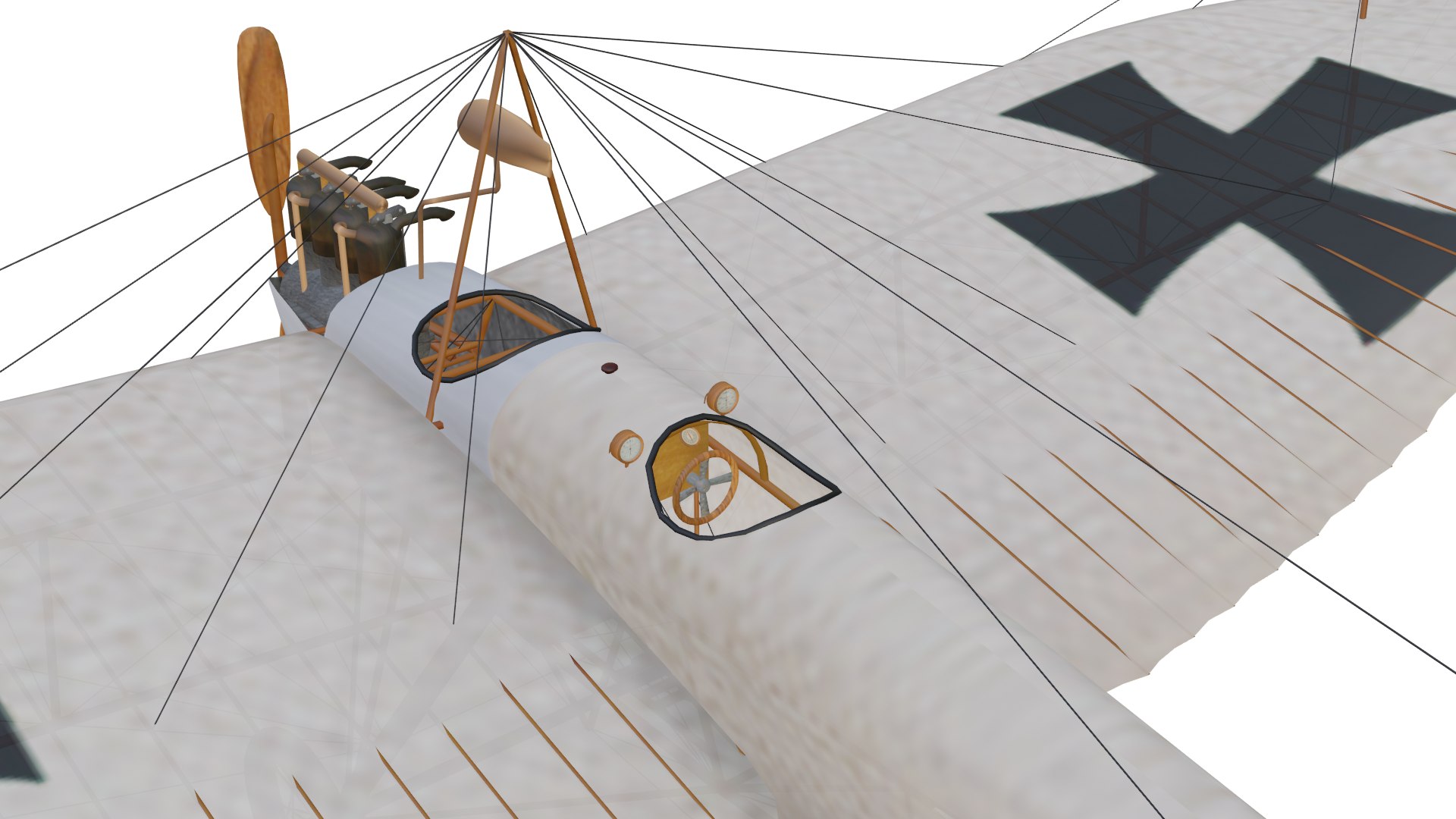 Etrich Taube 3D Model - TurboSquid 2343861