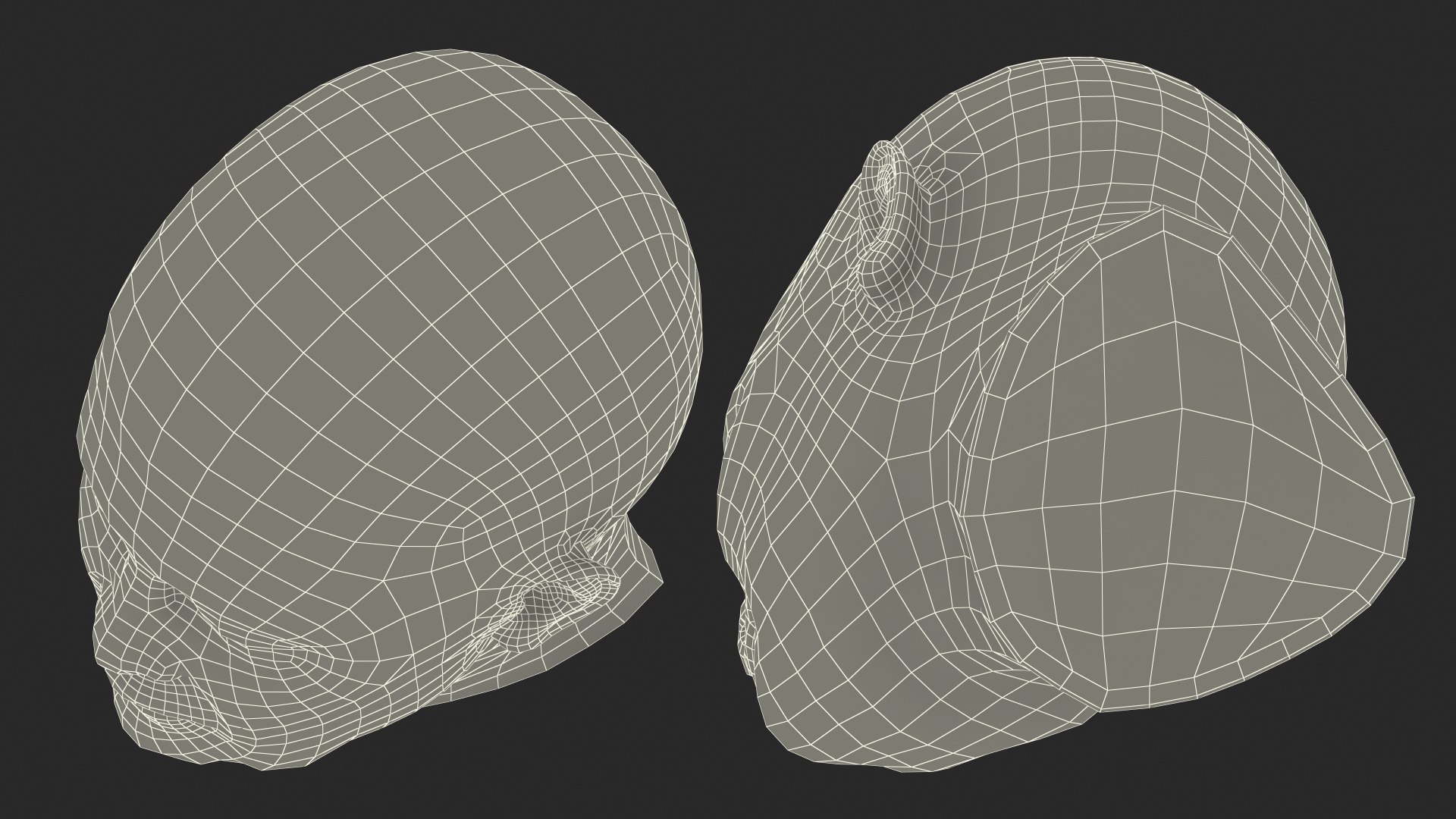 Monk Head Model - TurboSquid 2001413