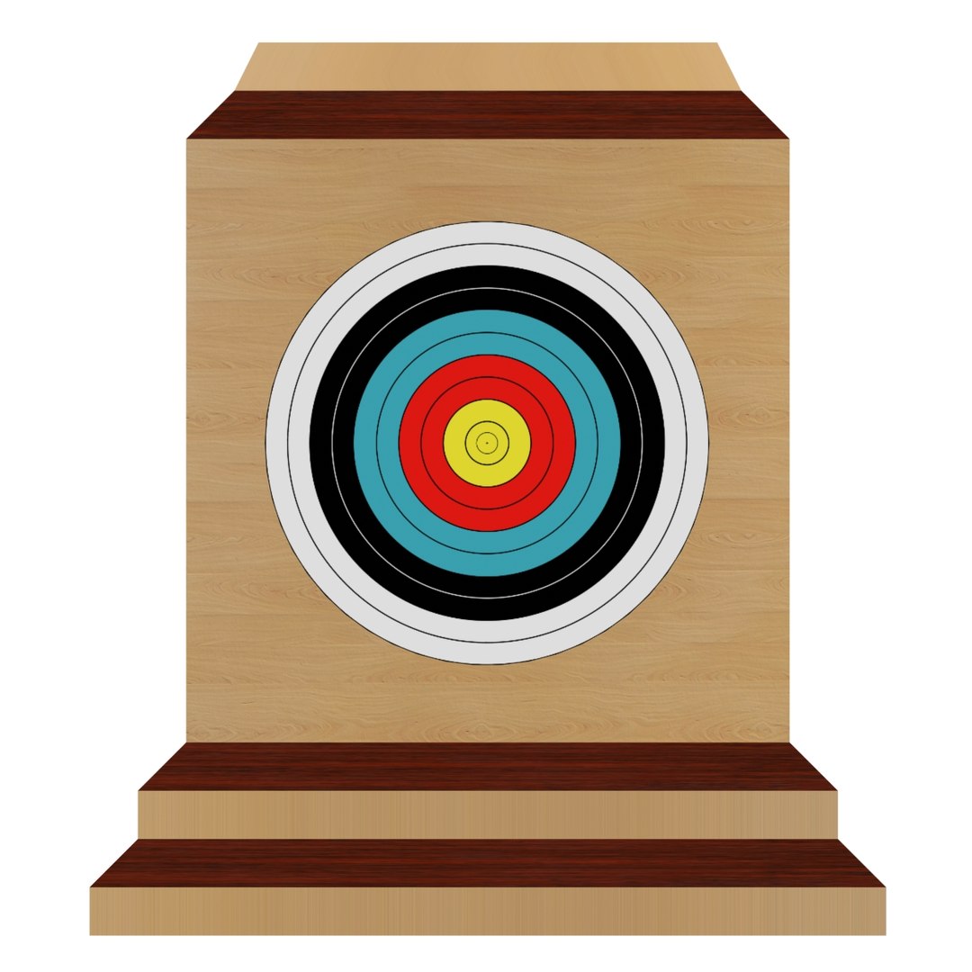 3D Archery Target Model - TurboSquid 1221537