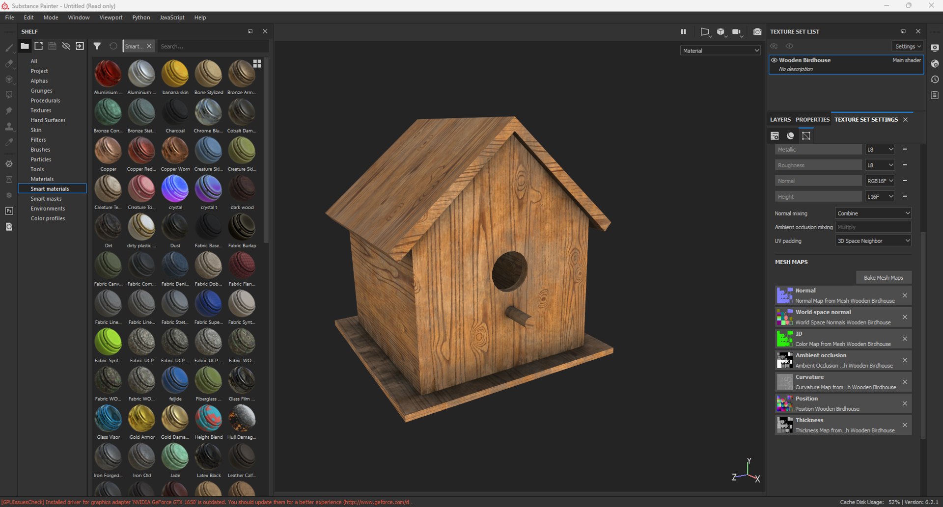 Wooden Birdhouse Model - TurboSquid 2157140