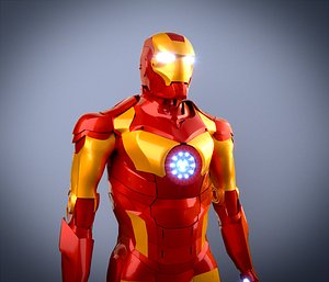 Blender Iron-Man Models | TurboSquid