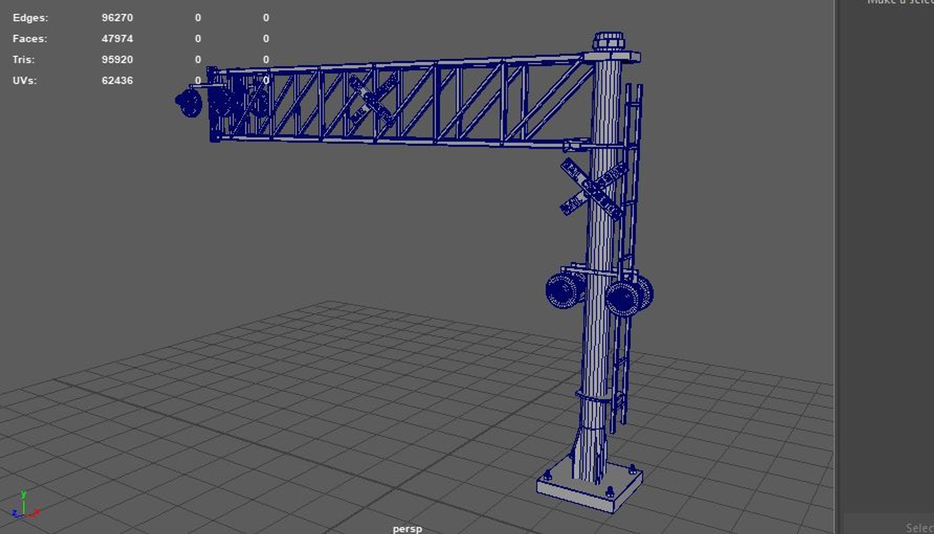 Railroad Crossing 3D Model 3D Model - TurboSquid 2353432