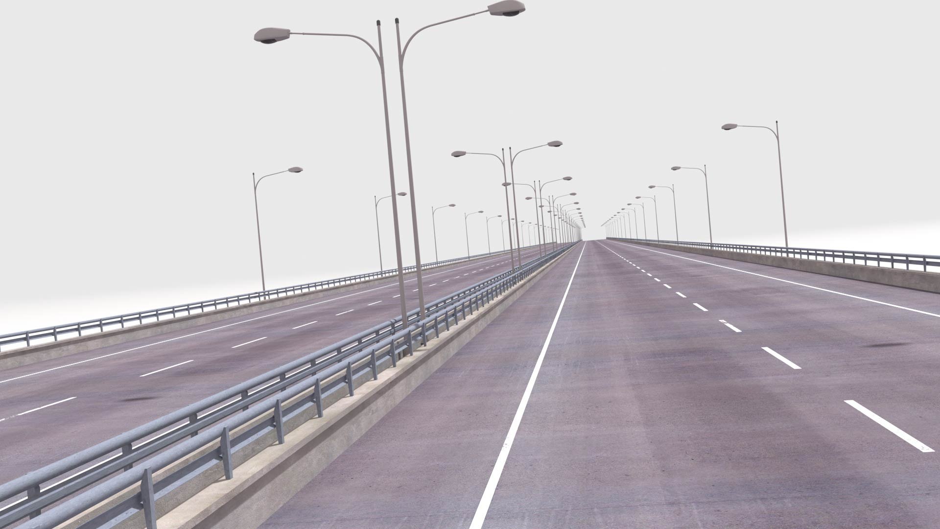 3D Highway PBR Modular 3d Model Model - TurboSquid 2255892