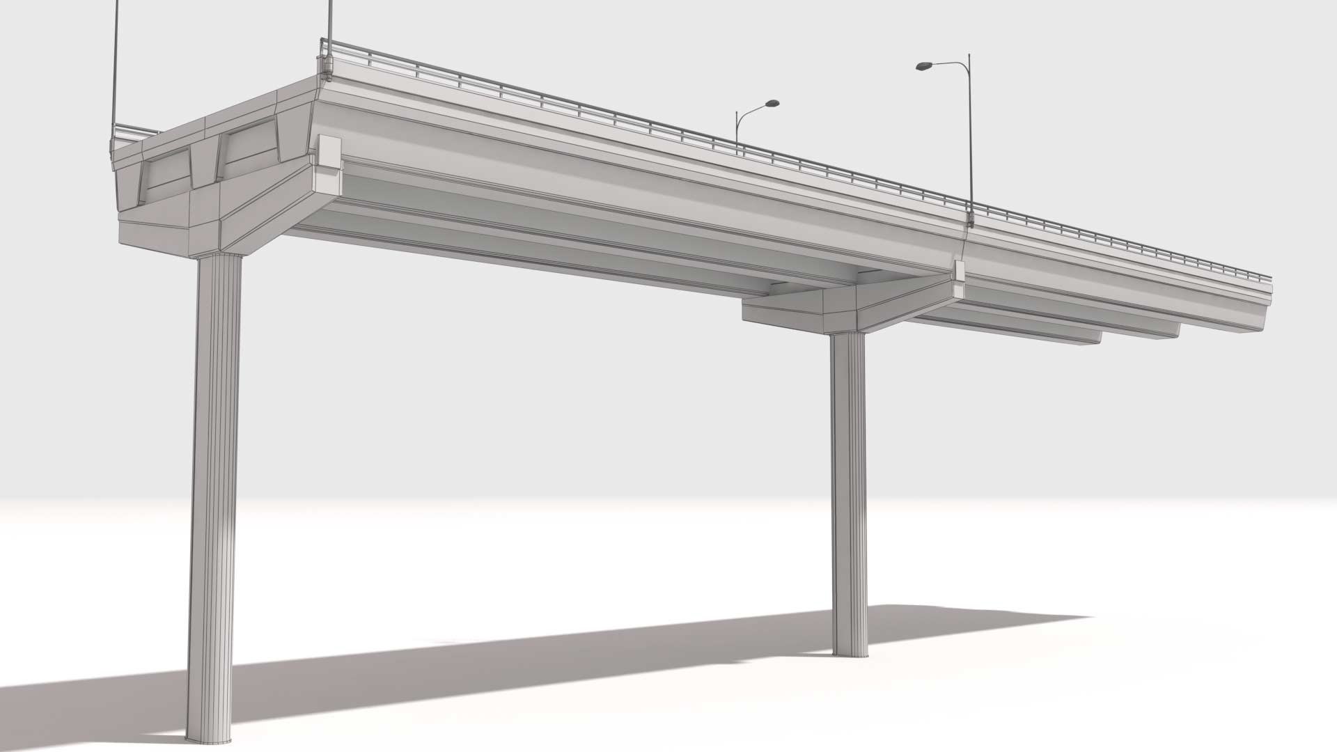 3D Highway PBR Modular 3d Model Model - TurboSquid 2255892