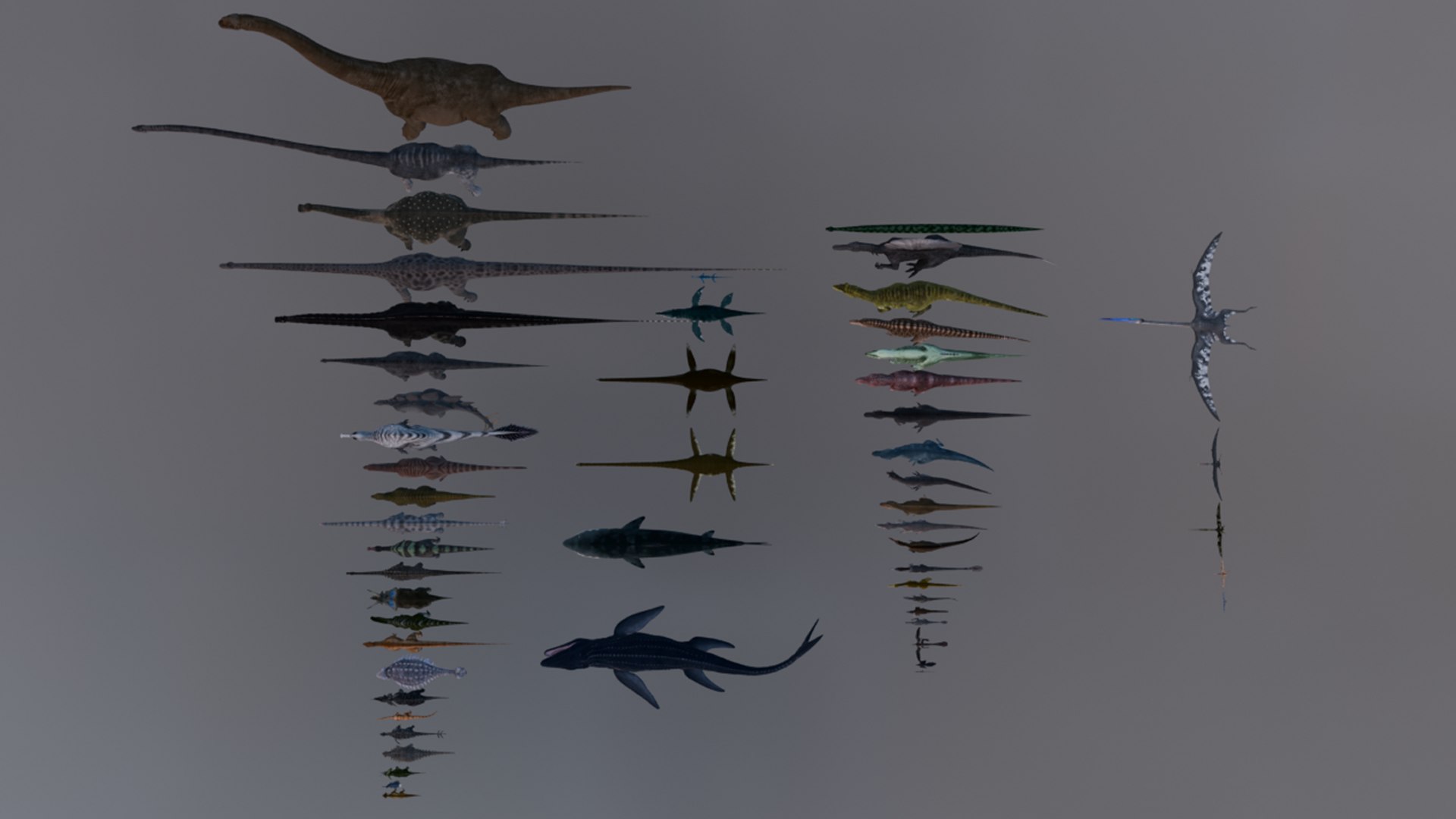 55 Dinosaurs 3D Model - TurboSquid 2357511