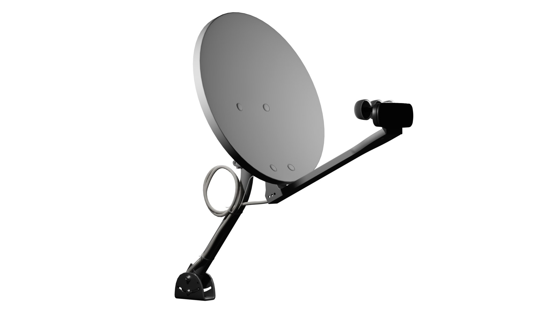 Satellite Dish 3D model - TurboSquid 1964434