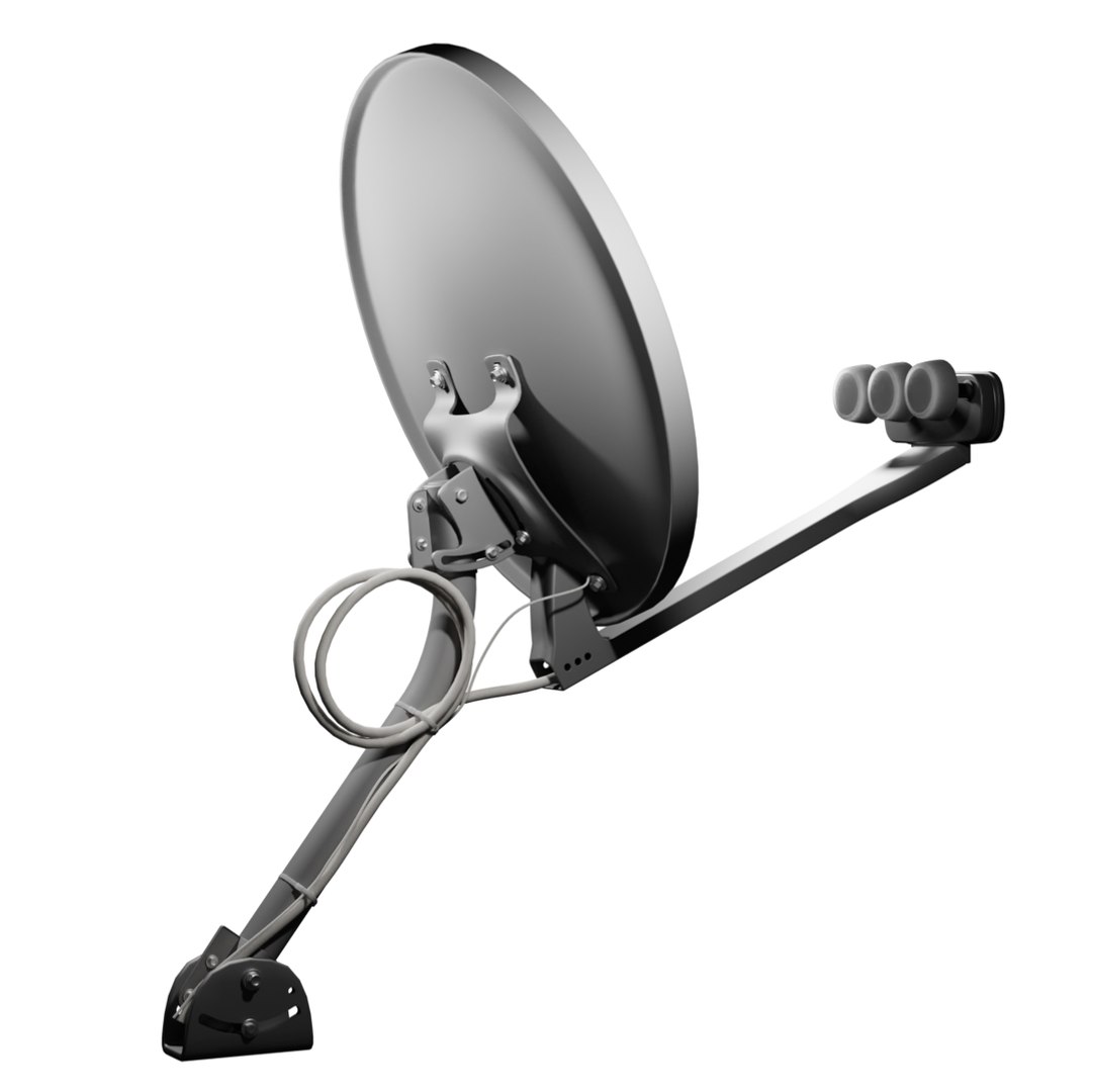 Satellite Dish 3D model - TurboSquid 1964434
