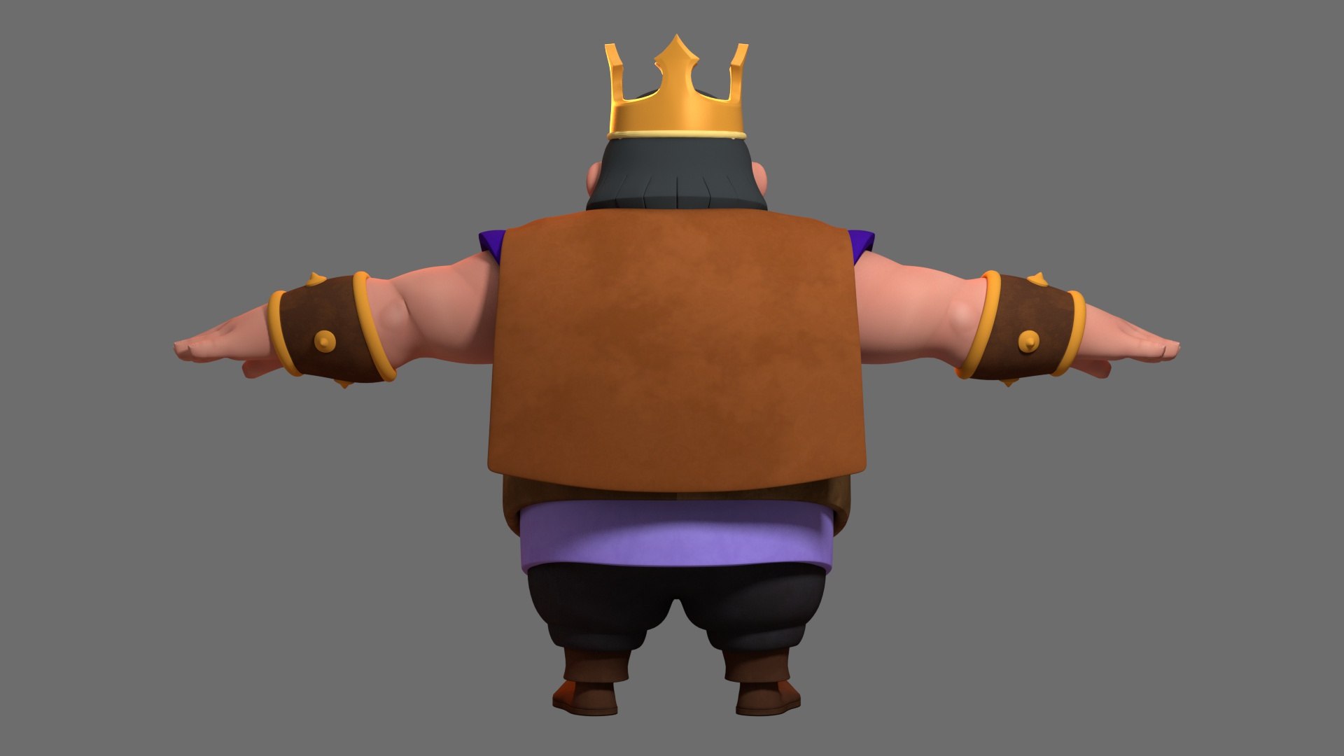 Stylized King Character Games 3D Model - TurboSquid 1663577