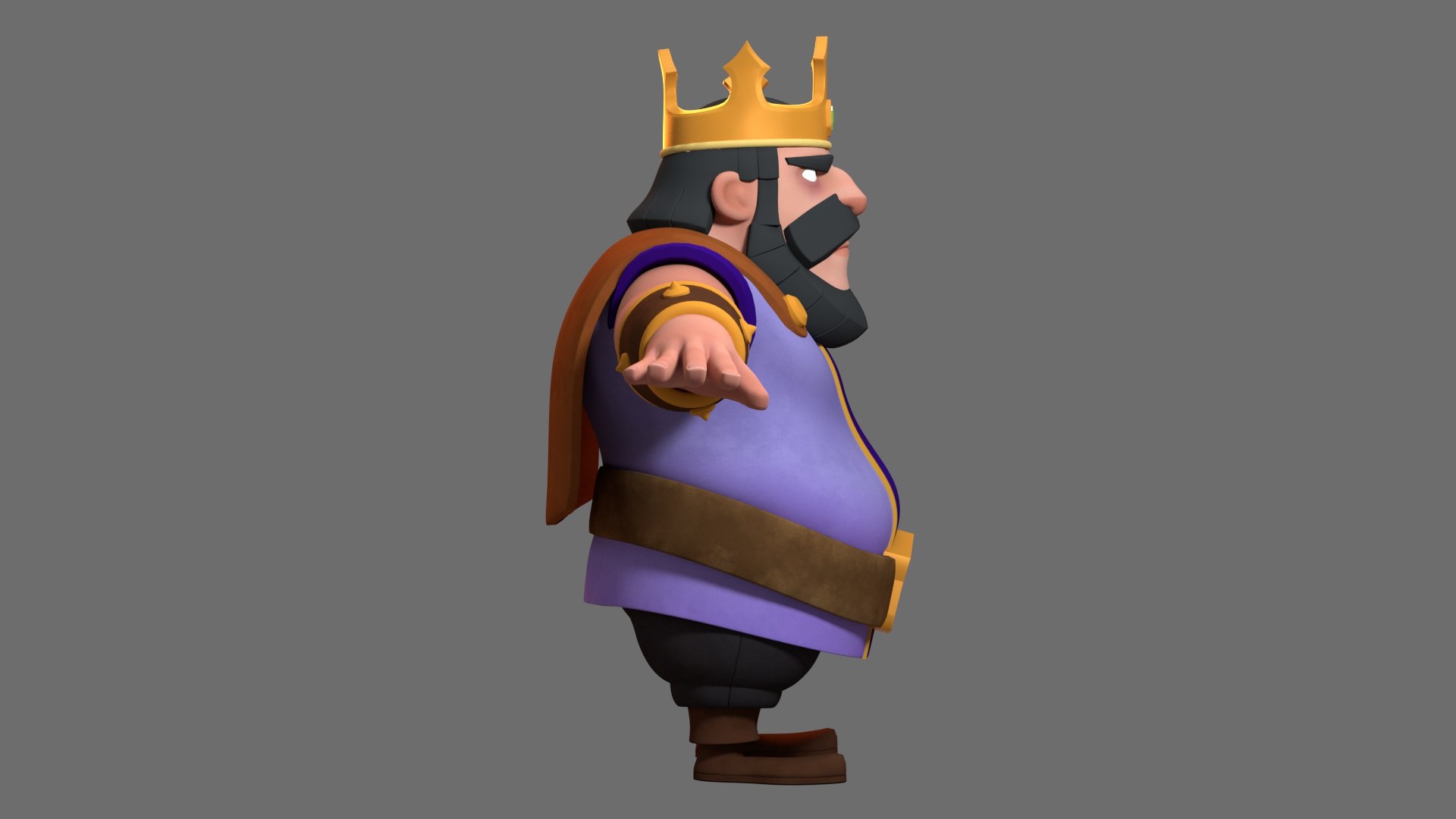 Stylized King Character Games 3D Model - TurboSquid 1663577