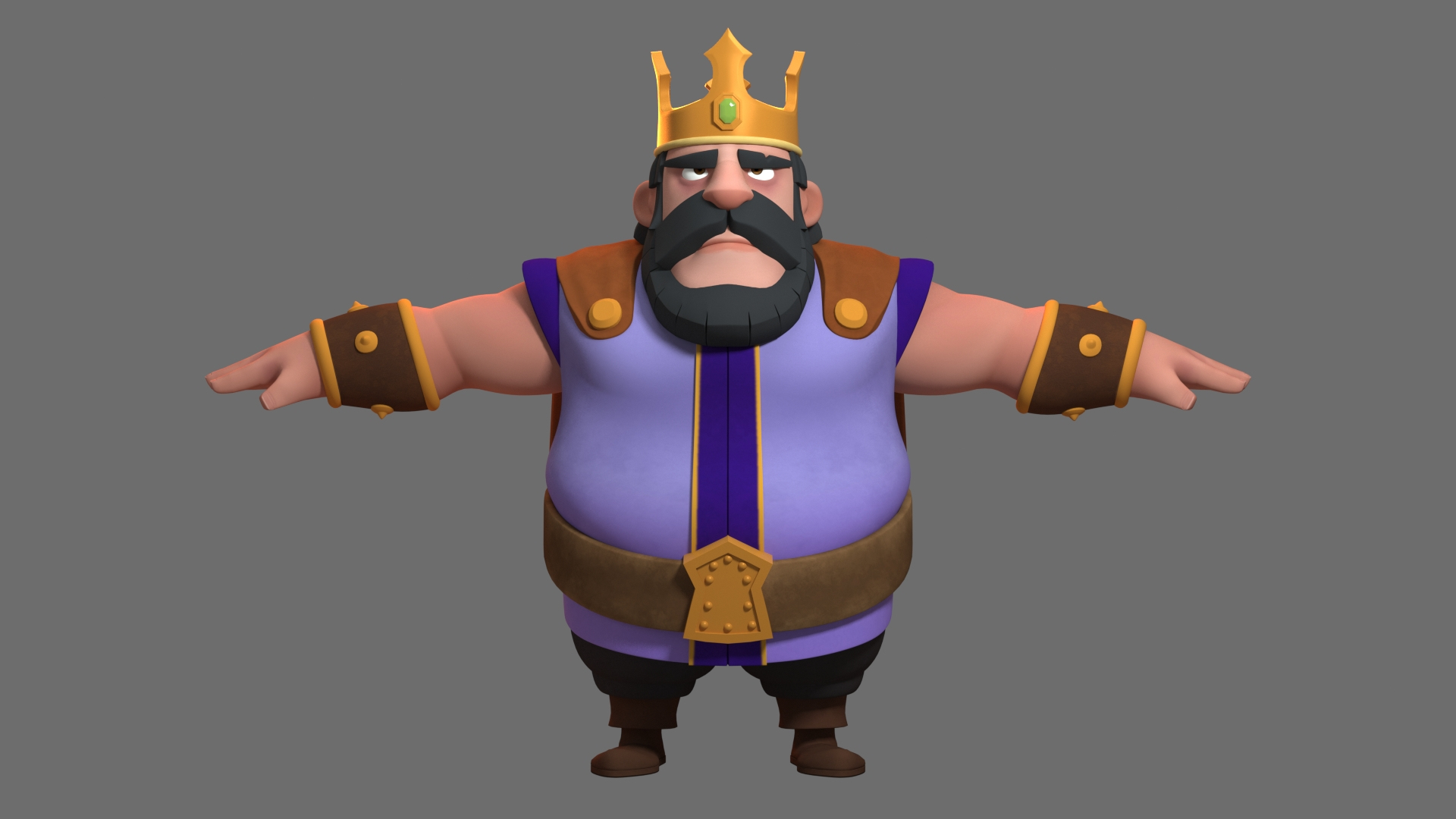 Stylized King Character Games 3D Model - TurboSquid 1663577