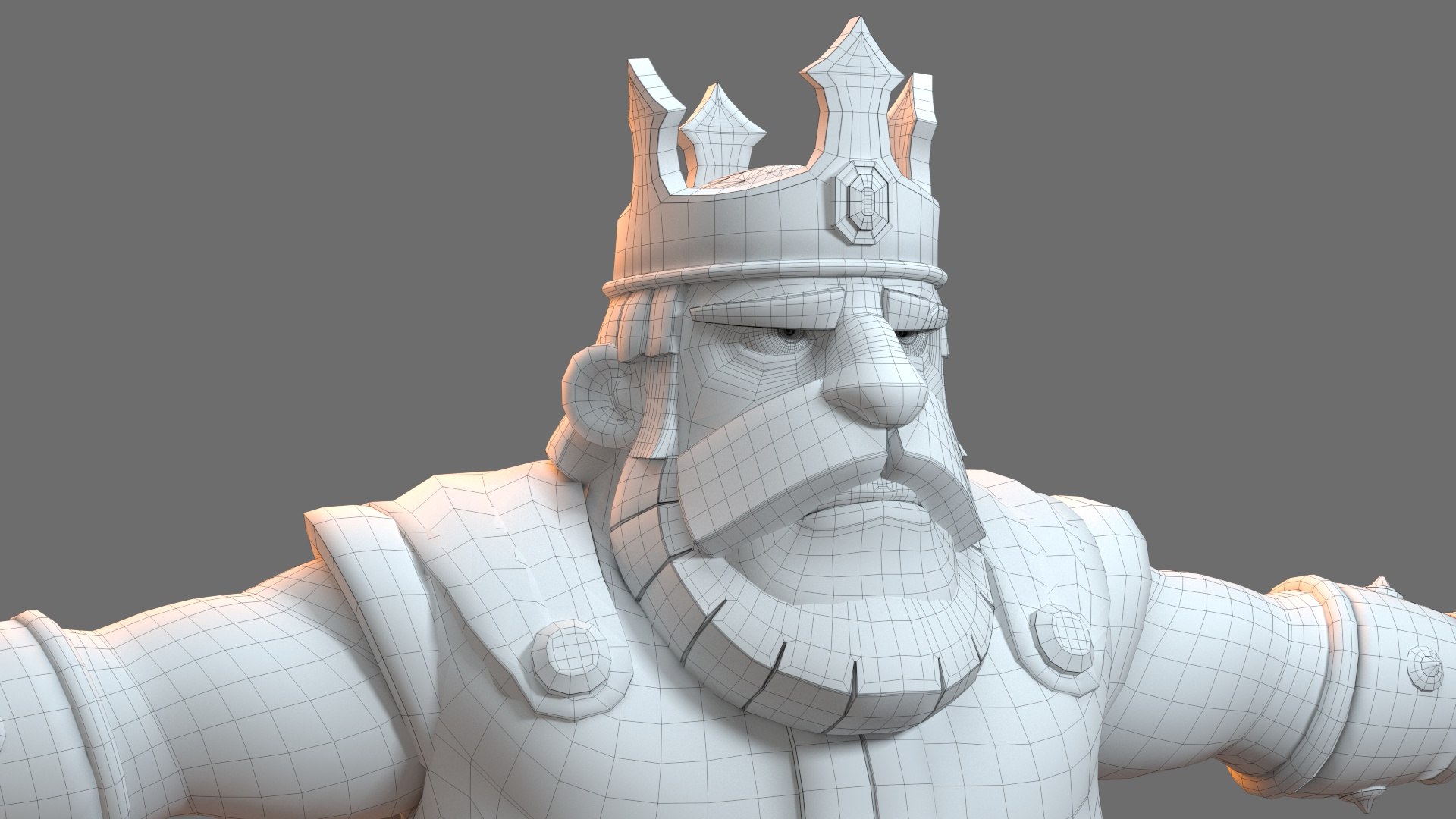 Stylized King Character Games 3D Model - TurboSquid 1663577
