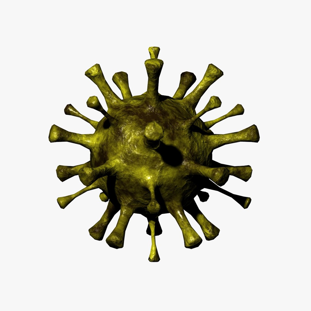 Microbe uv mapped 3D model - TurboSquid 1310408