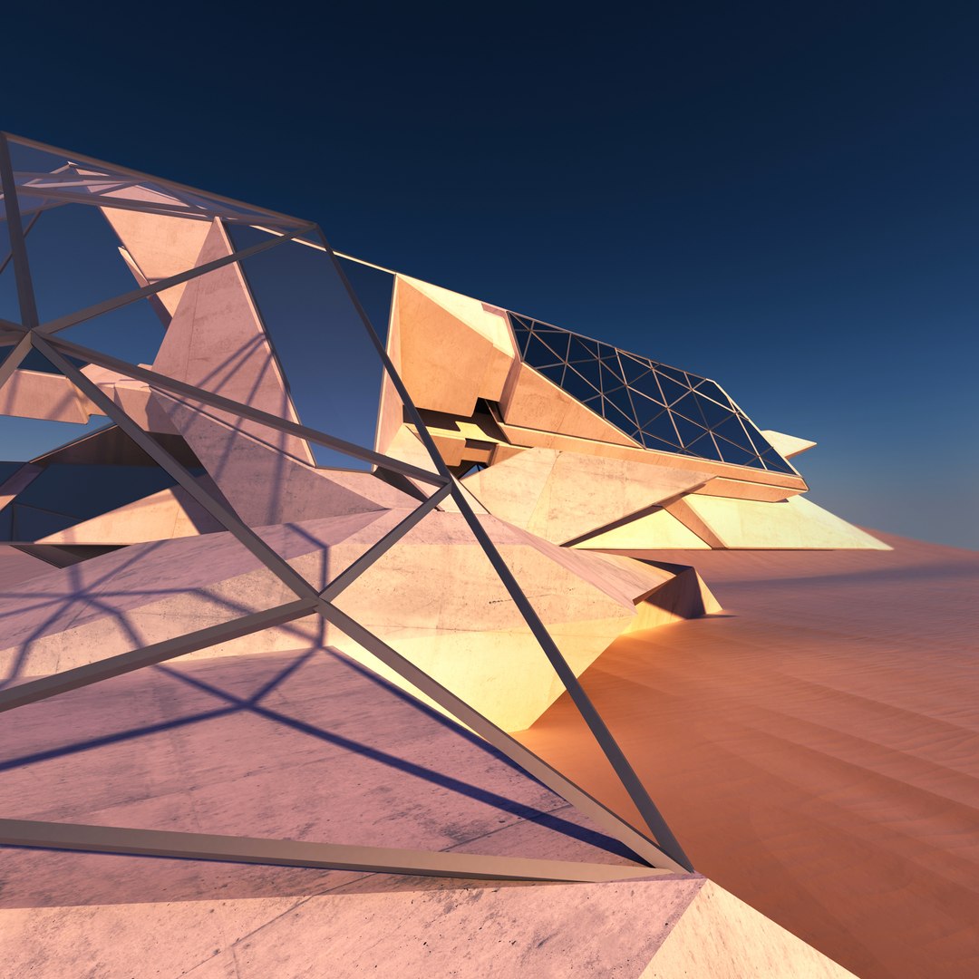 3d Model Military Base