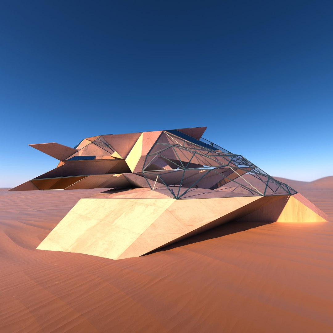 3d Model Military Base