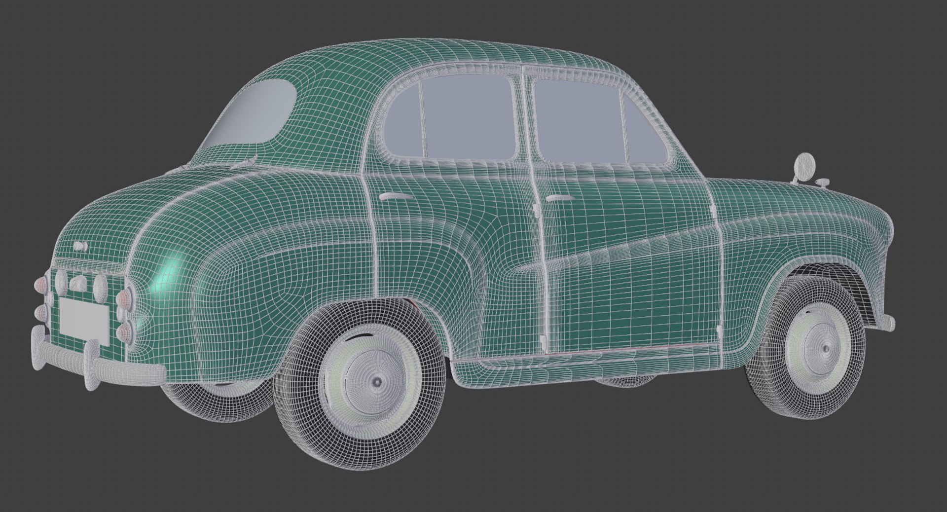 3D Model Austin A35 - TurboSquid 1403566