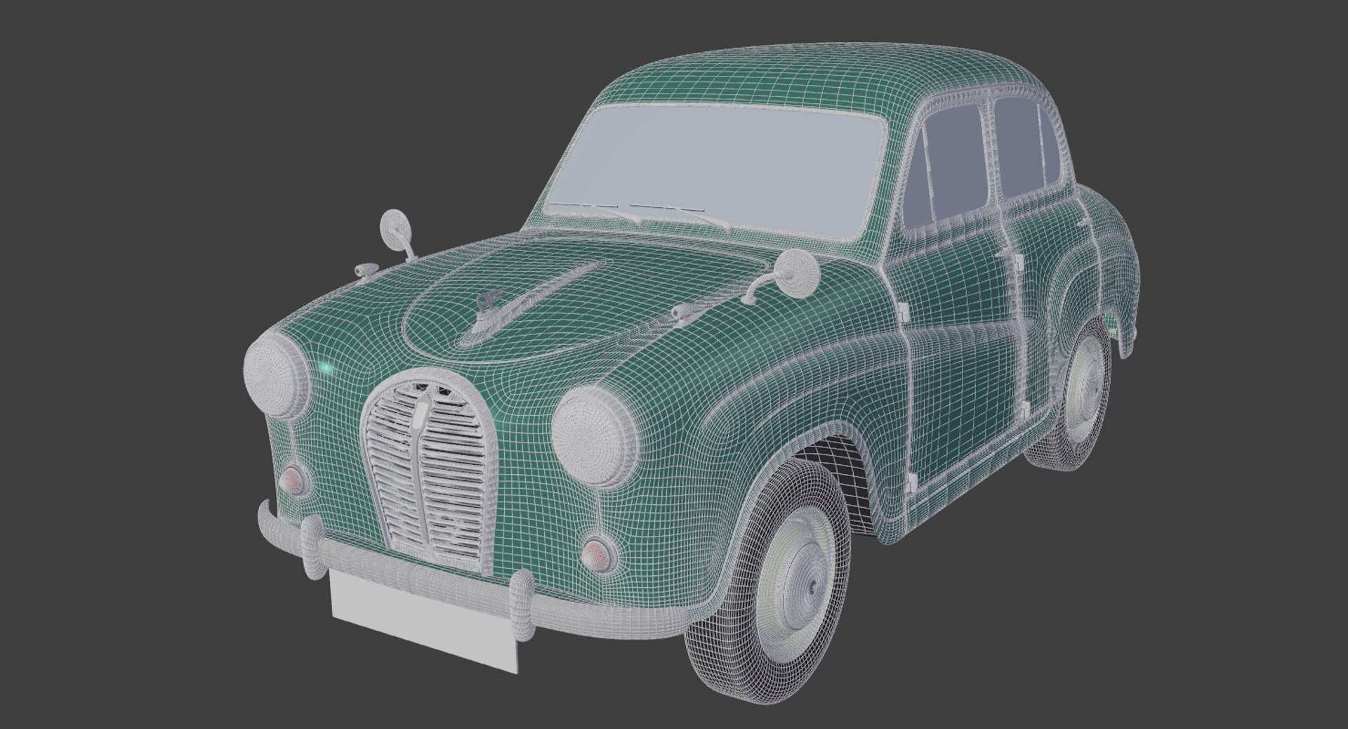 3D Model Austin A35 - TurboSquid 1403566