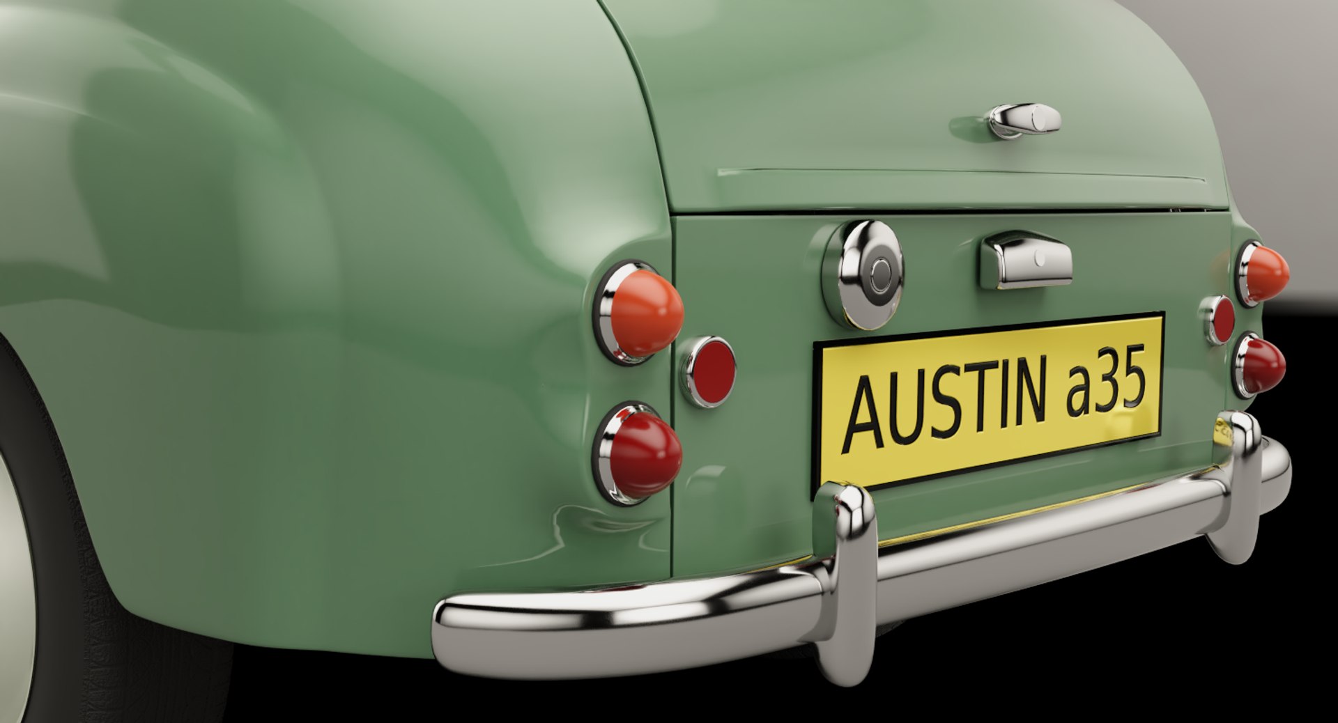 3D Model Austin A35 - TurboSquid 1403566