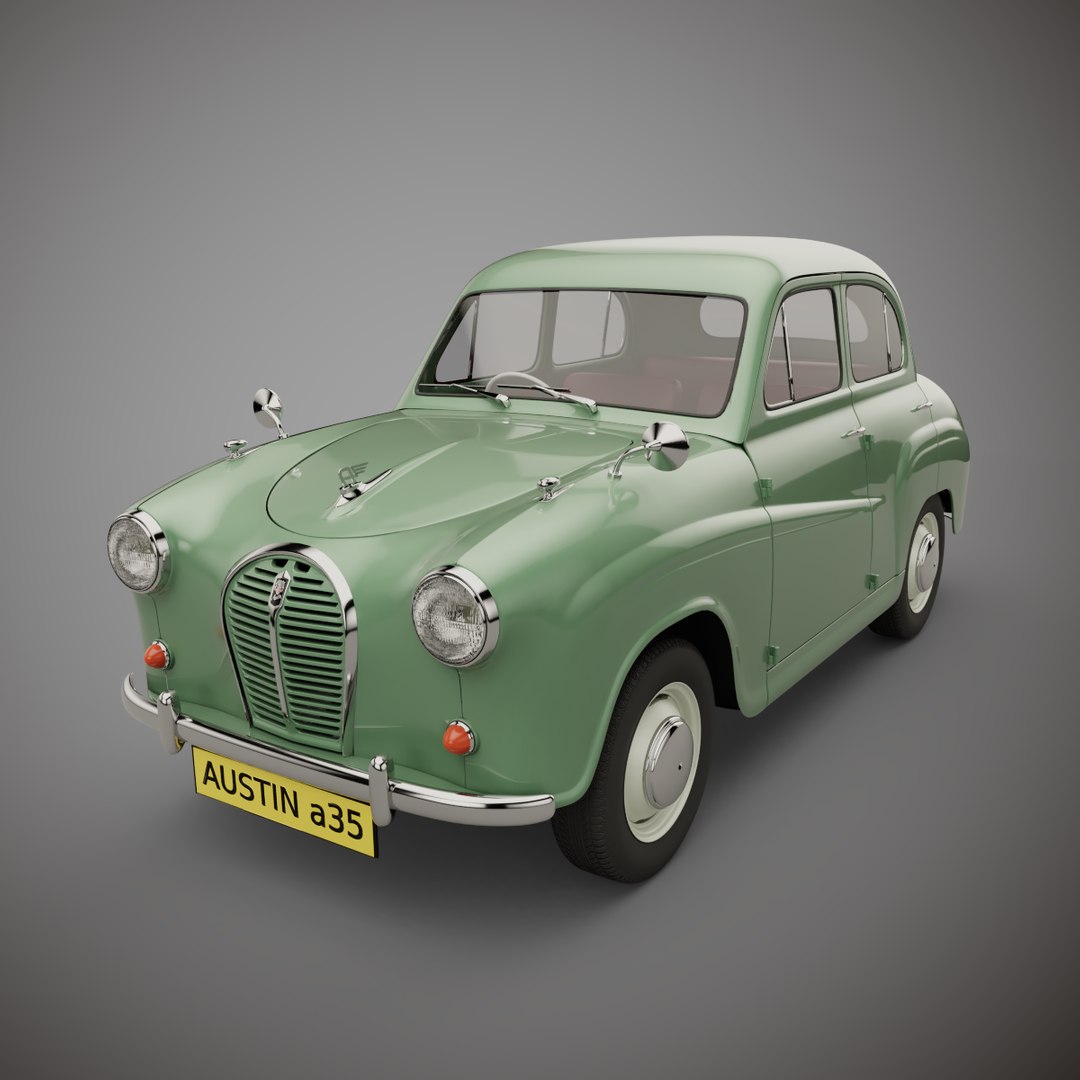 3D Model Austin A35 - TurboSquid 1403566