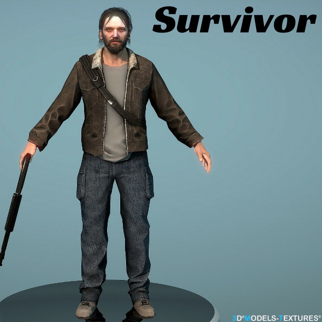 Survivor Character 3D - TurboSquid 1211736